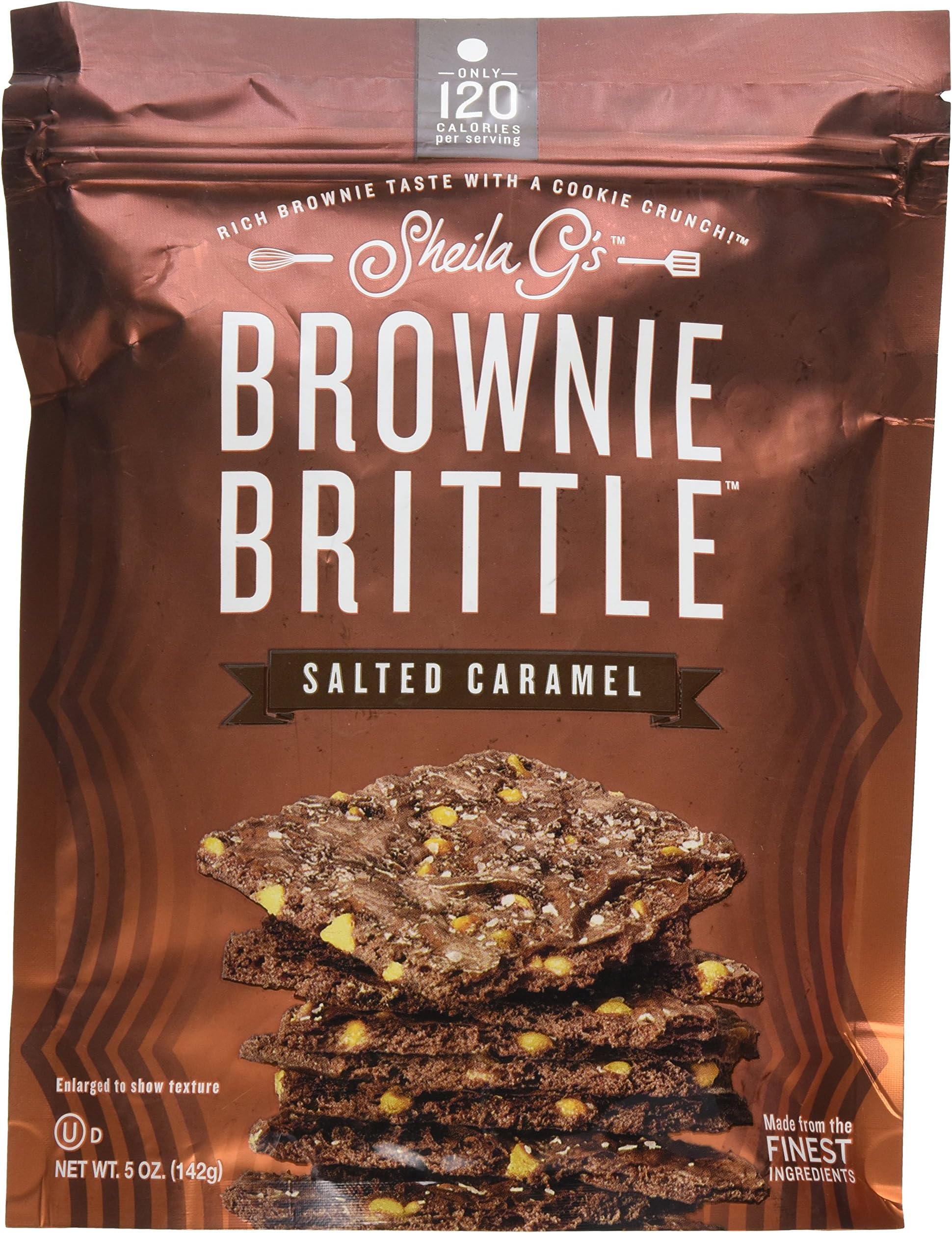Amazon.com : Sheila G's, Brownie Brittle Toffee Crunch, 5 oz : Grocery ...