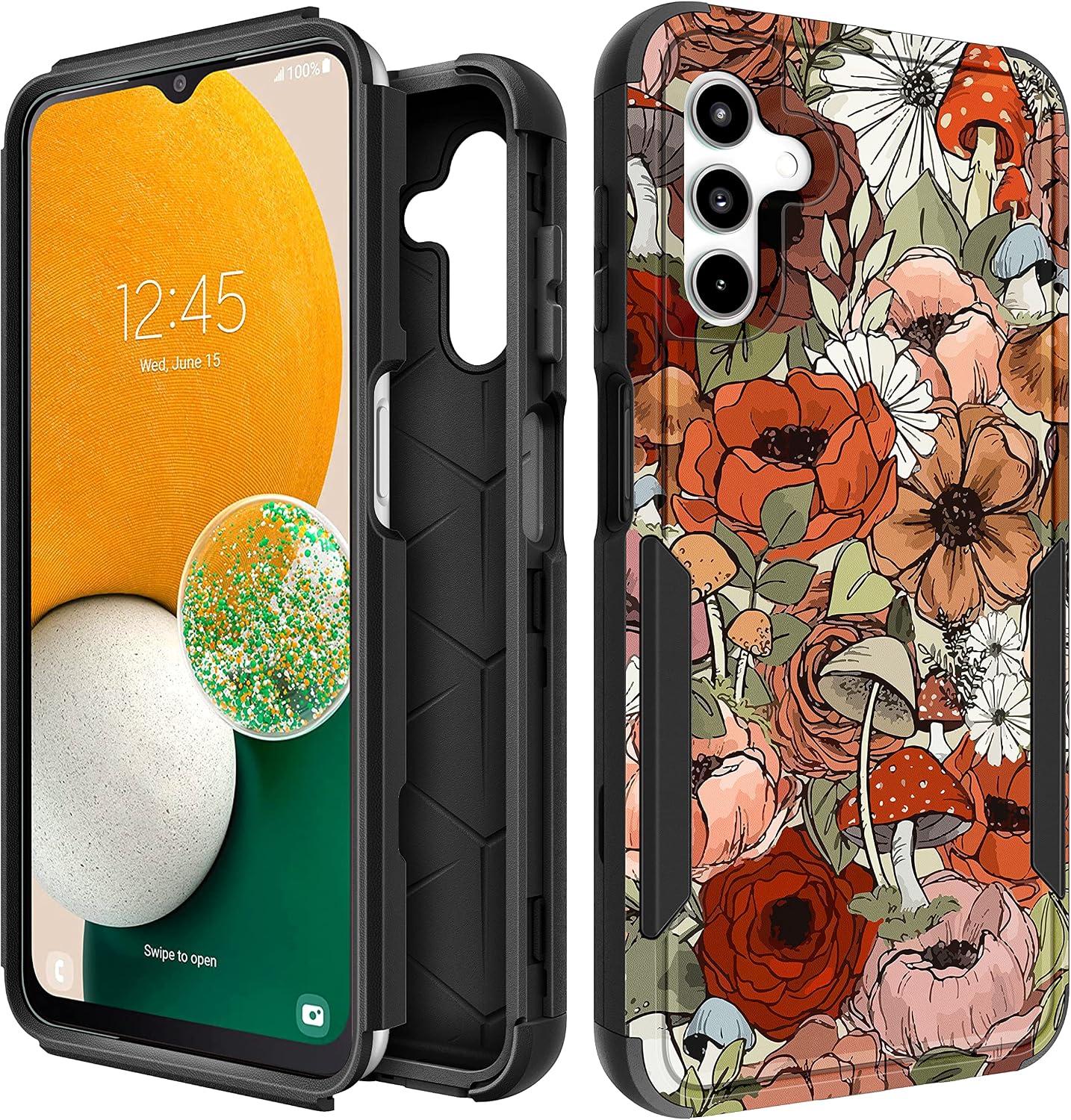 Amazon.com: Plakill for Samsung Galaxy A14 5G Case - Women Cute Girls ...