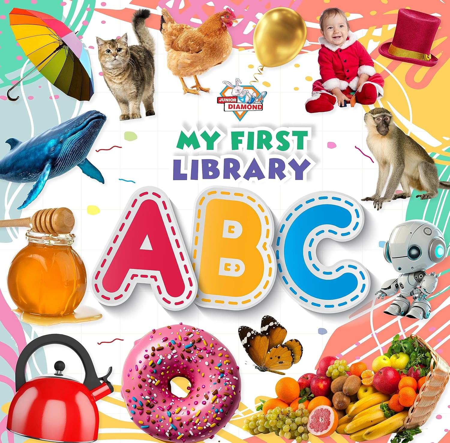My First Library ABC : Illustarted A-Z Alphabet Book for Kids Priyanka Verma : Priyanka Verma ...