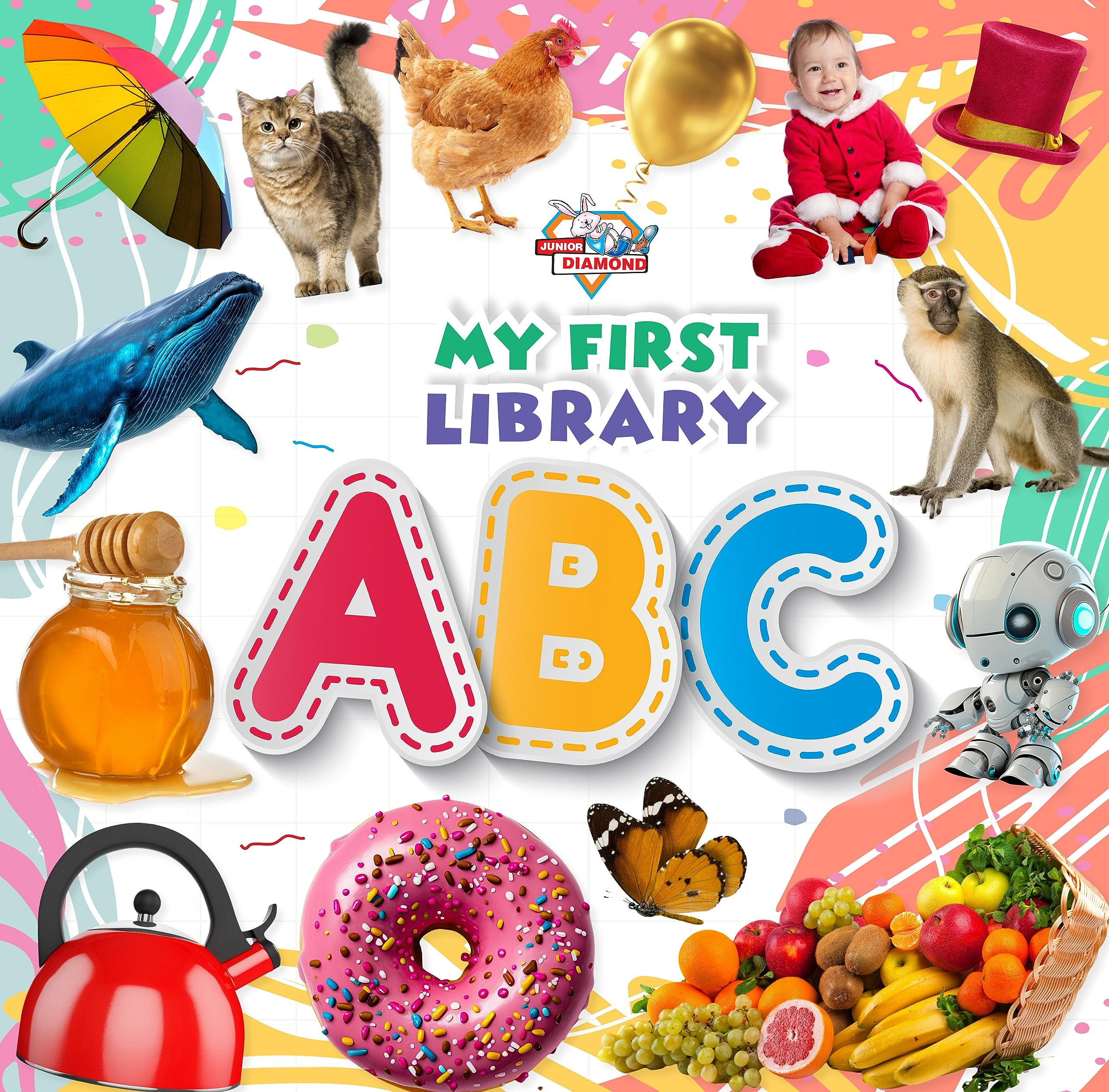 My First Library ABC : Illustarted A-Z Alphabet Book for Kids Priyanka ...