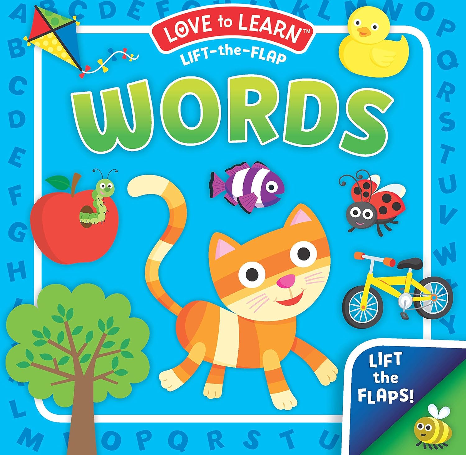 Amazon.com: Lift-the-Flap Words-Large Flaps and Colorful Illustrations ...