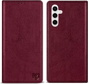 Amazon.com: ZZXX for Samsung Galaxy S23 FE Wallet Case with [RFID Blocking] Card Slot Stand ...