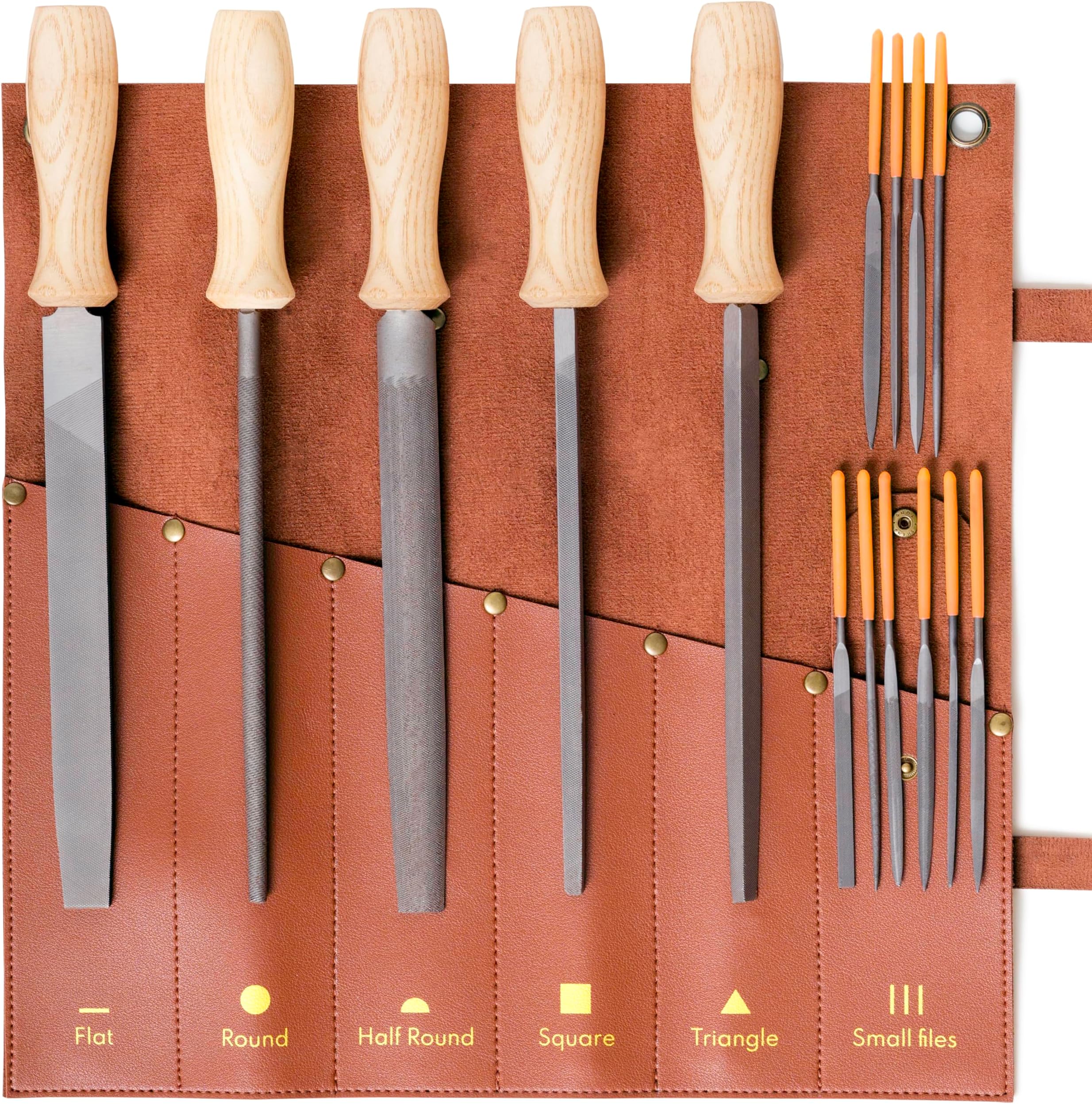 Woodstock D3112 File Set with Rubber Handles, 6-Piece - Files Tools ...