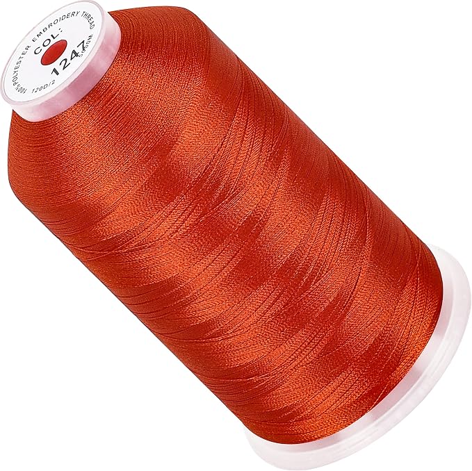 Amazon.com: New brothread - Single Huge Spool 5000M Each Polyester ...