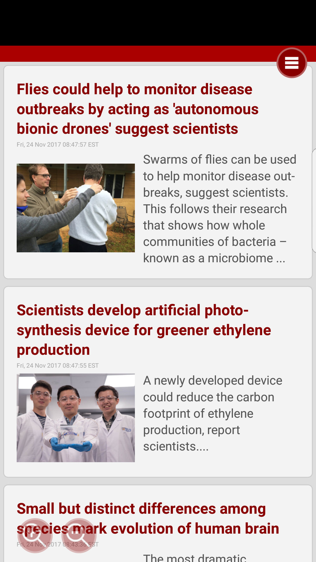 World Science News - App on the Amazon Appstore