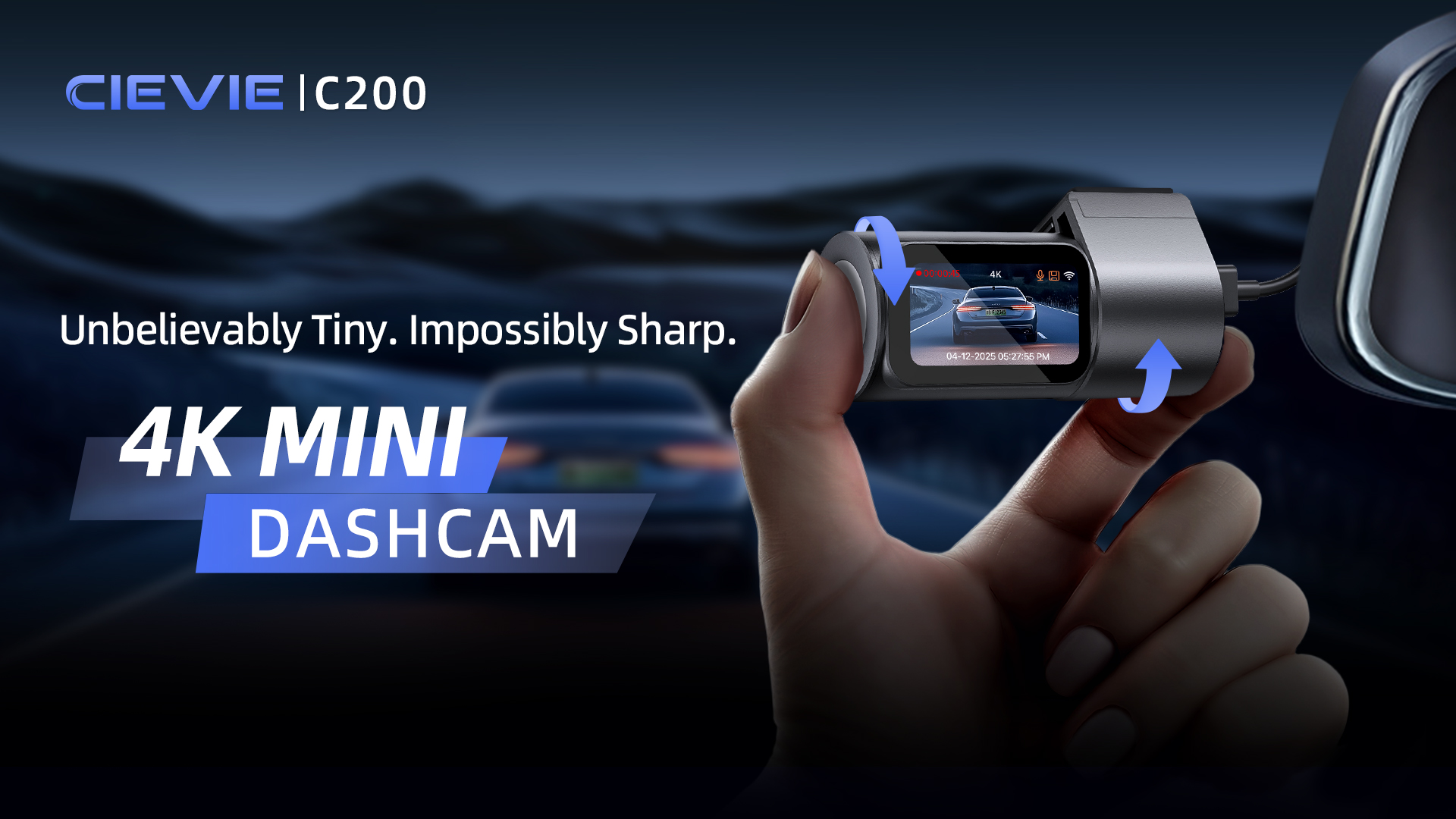Watch Why choose CIEVIE C200 Dashcam? Let us tell you! on Amazon Live