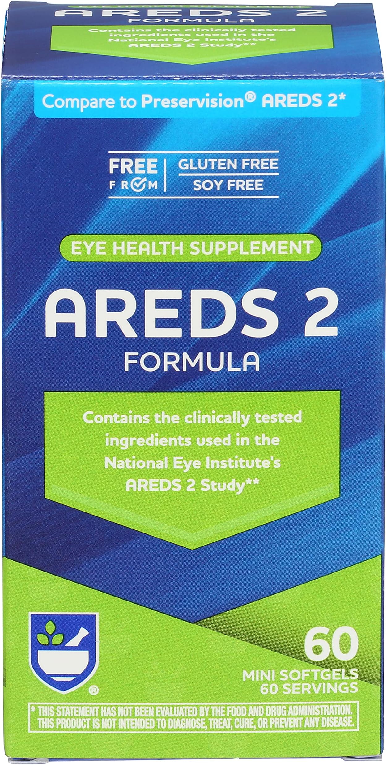 Amazon.com: Rite Aid AREDS 2 Softgels - 60 Count, Macular Support for ...