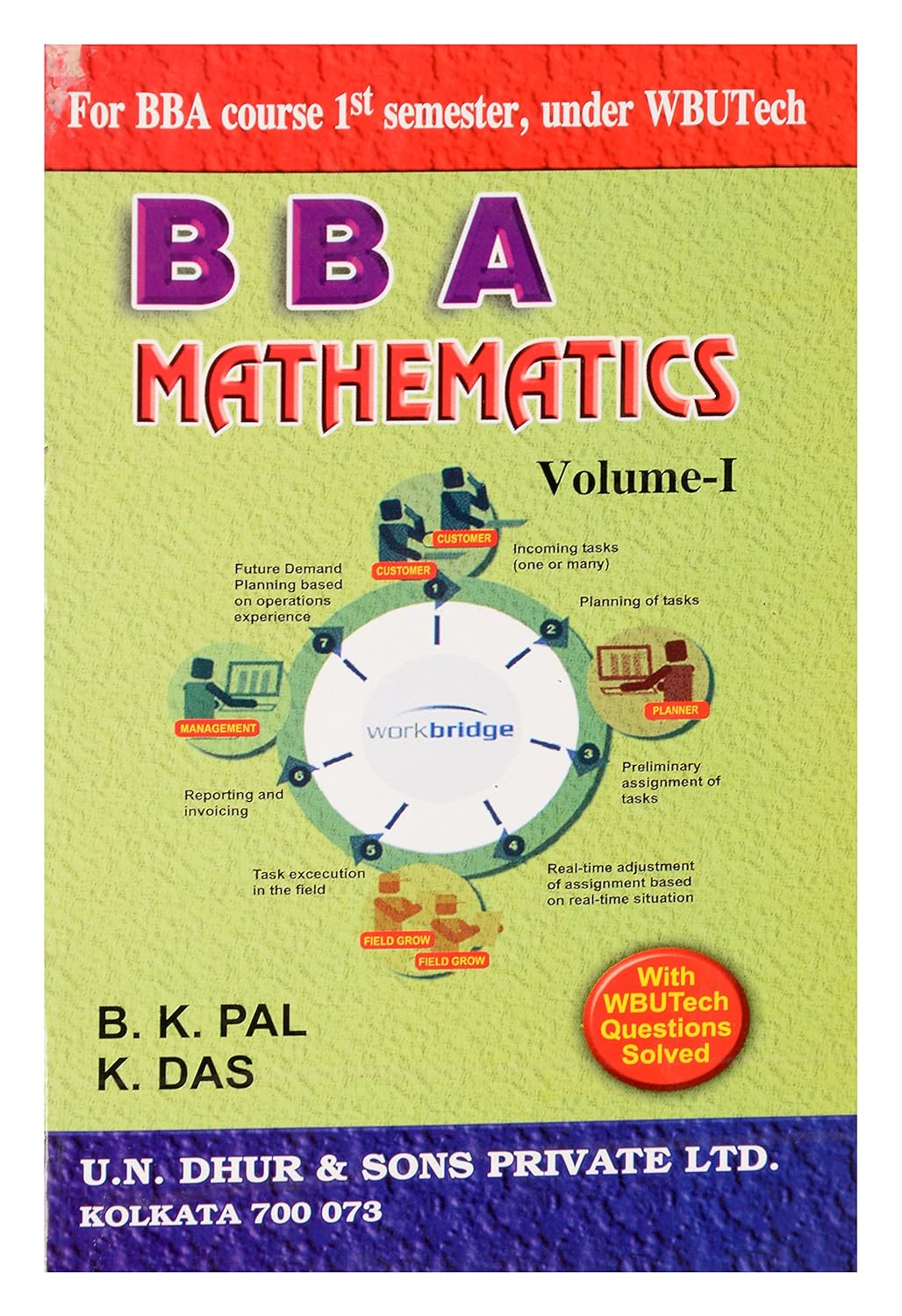 BBA MATHEMATICS VOLUME-I : B. K. Pal and K. Das: Amazon.in: Books