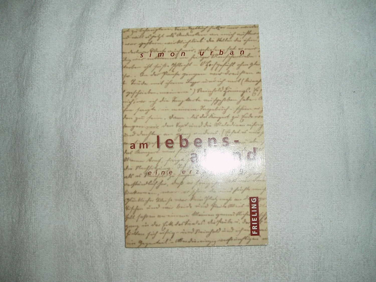 Am Lebensabend: Eine Erzählung : Urban, Simon: Amazon.de: Bücher