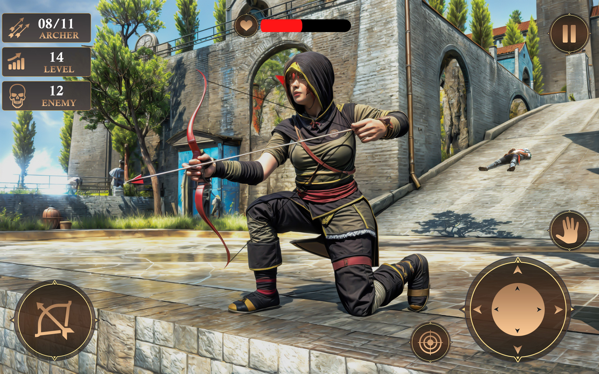 Ninja Archer Assassin Hunter: Archery Shooting Game 3D - Ninja Samurai ...