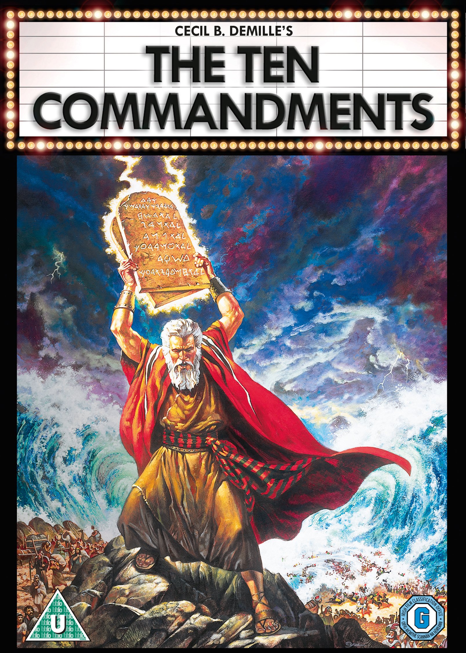 Amazon.com: The Ten Commandments [DVD] : Charlton Heston, Yul Brynner ...