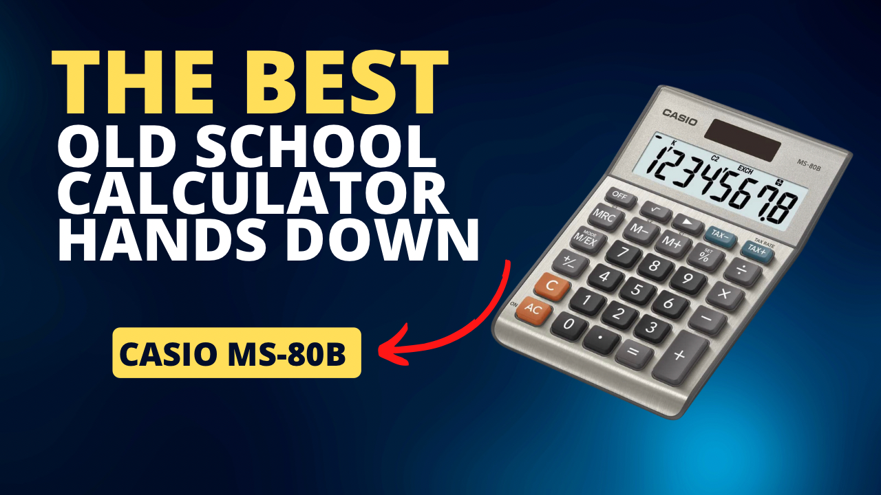 Watch The Casio ms-80B is a great calculator on Amazon Live