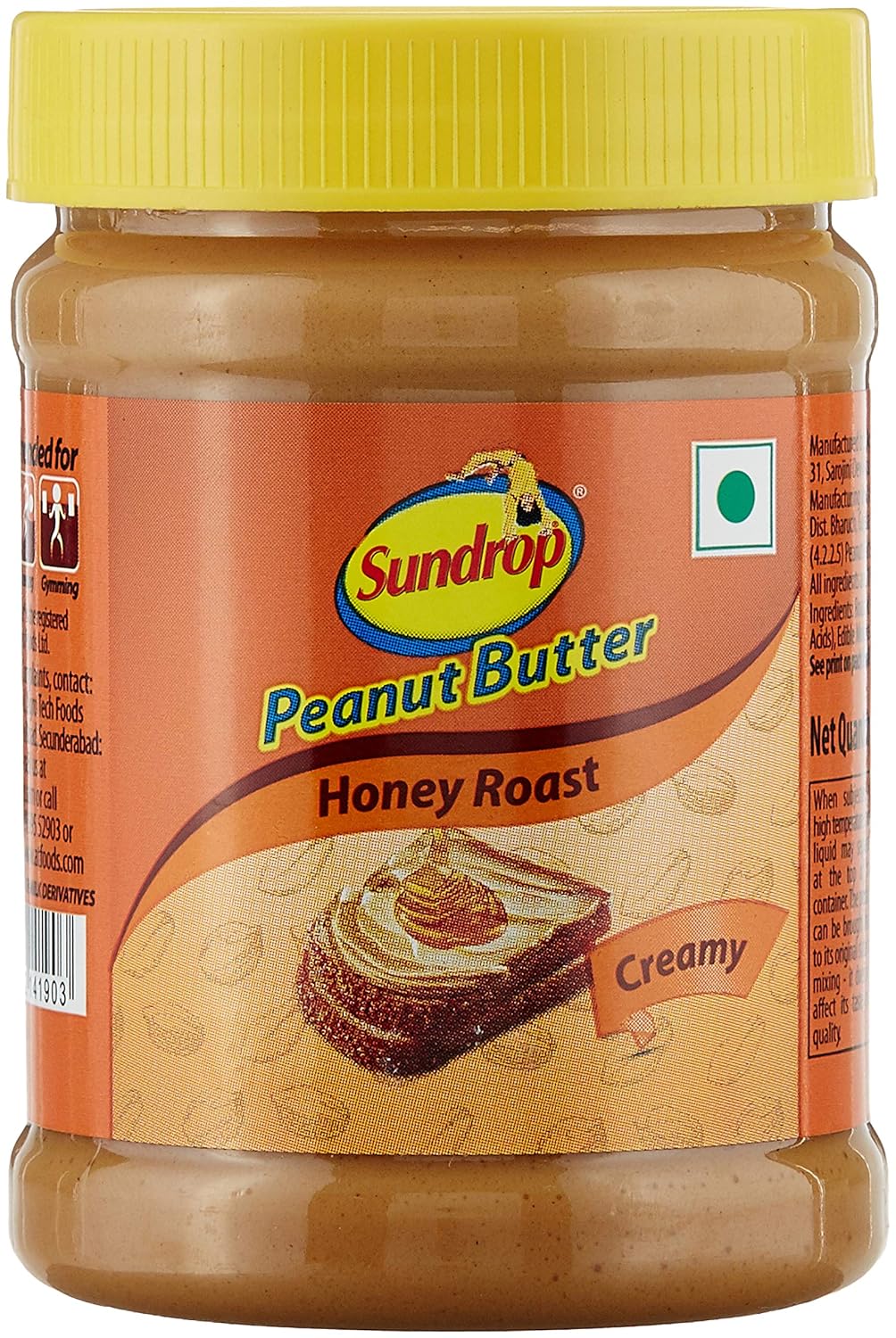 Sundrop Peanut Butter Honey Roast Creamy, 200grams : Amazon.in: Grocery ...