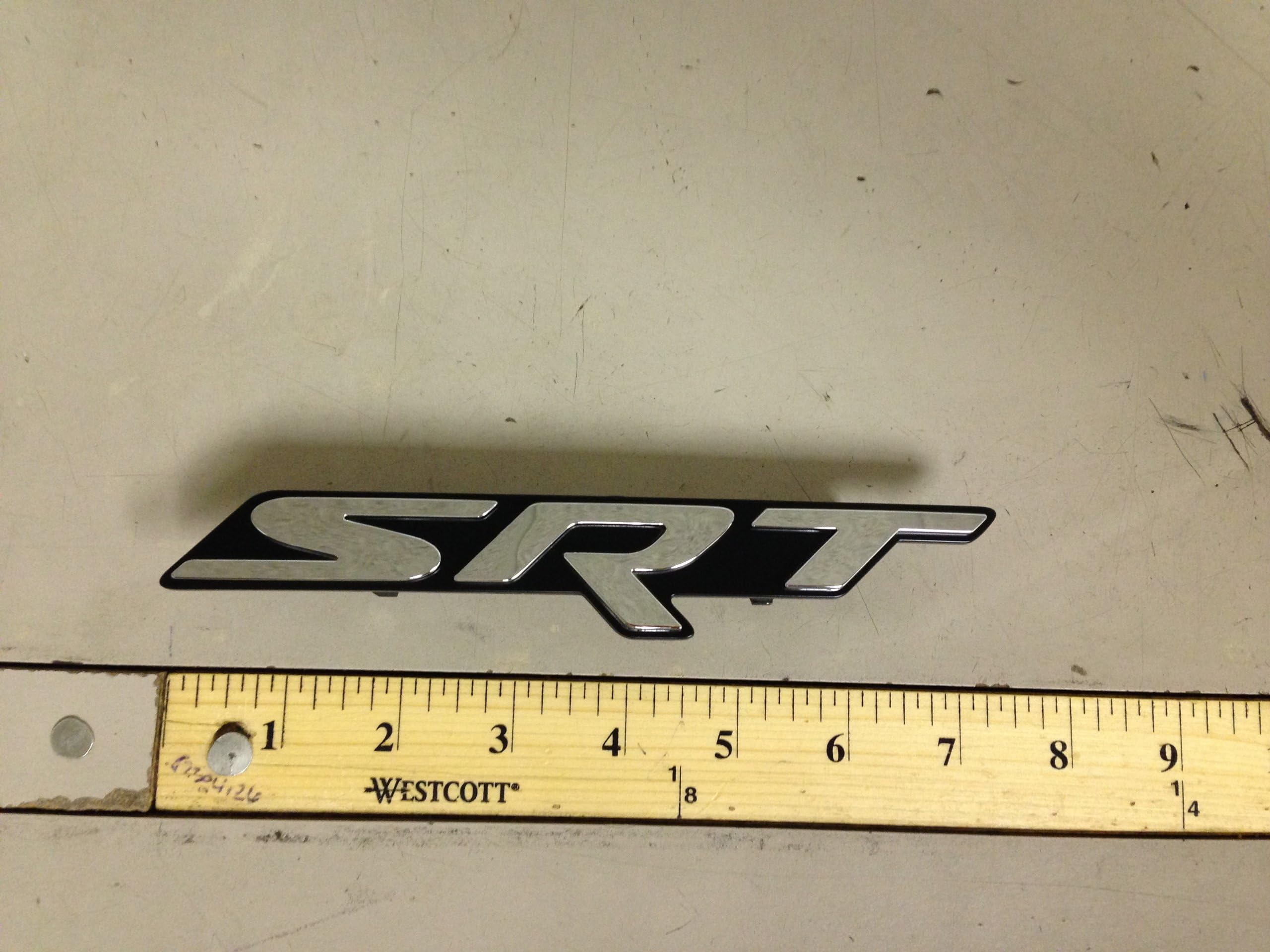 Amazon.com: 2015 Jeep Grand Cherokee BLACK SRT emblem : Automotive