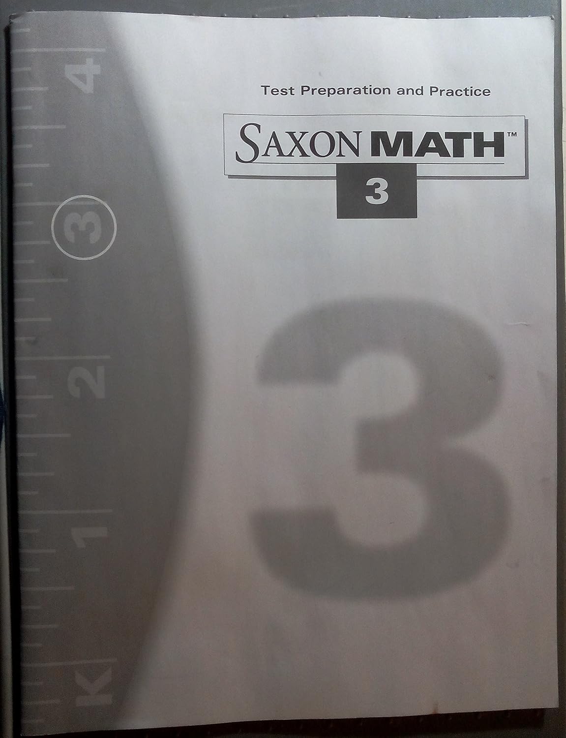 Saxon Math 3: Test Prep: SAXON PUBLISHERS: 9781591412229: Amazon.com: Books