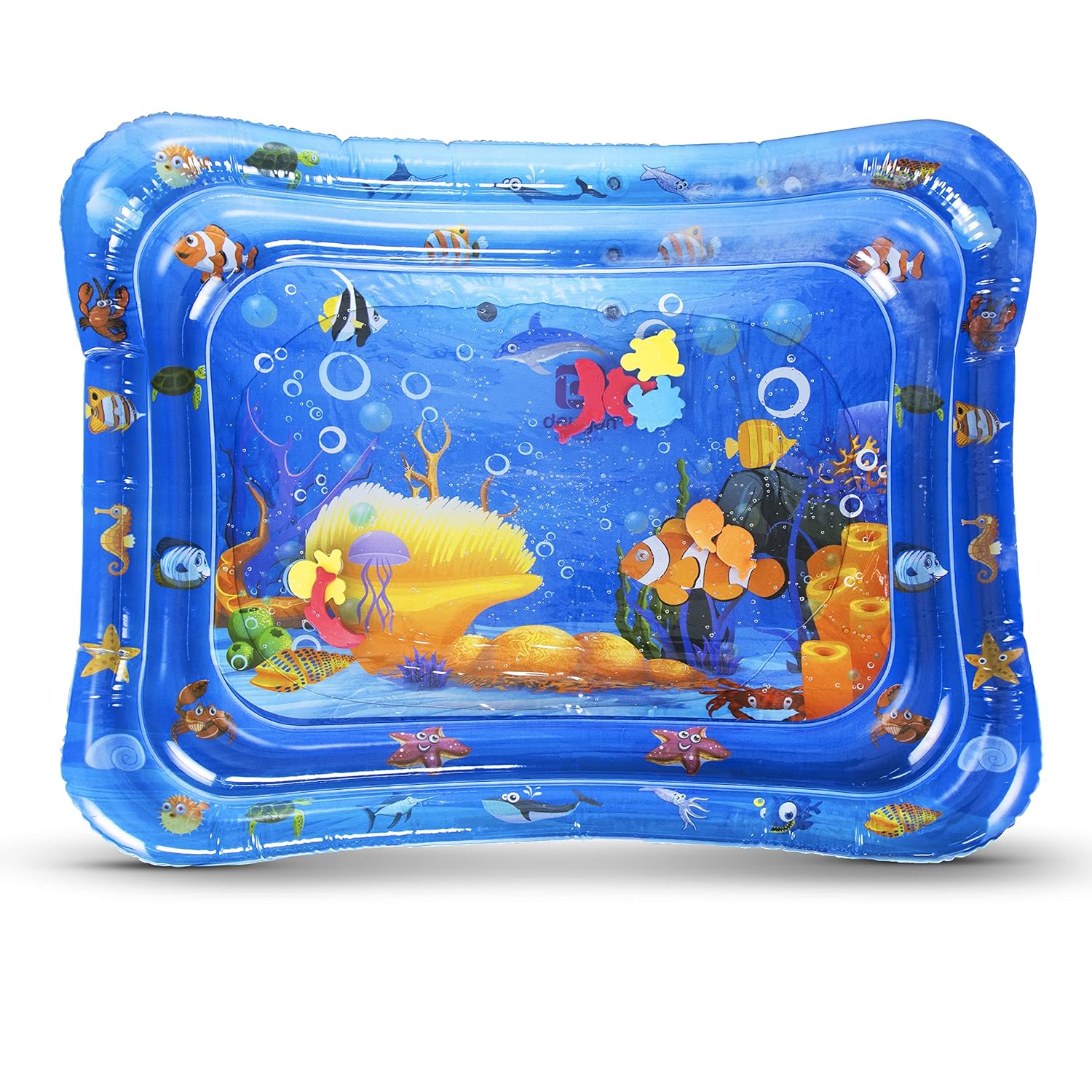 DEUGAN® Baby Wassermatte - TÜV Süd geprüft - Extra groß (101 x 80cm ...