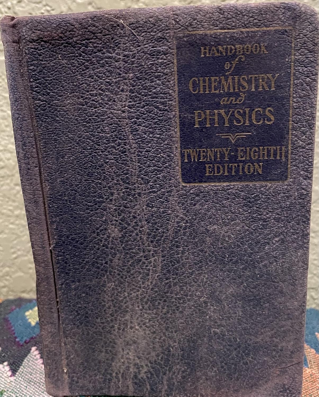 Handbook of Chemistry and Physics: a Ready-Reference Pocket Book of ...