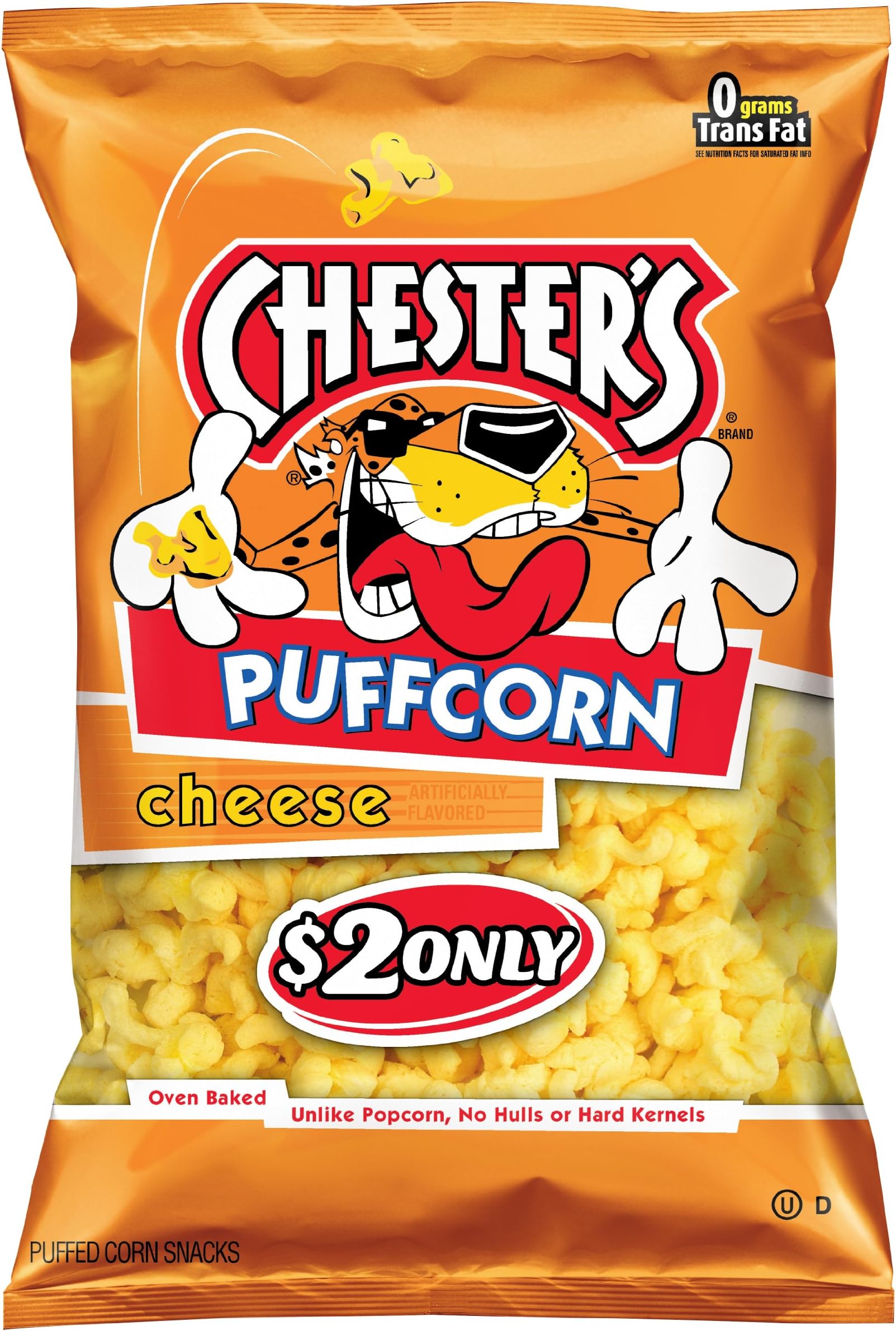 Amazon.com: Chester's Puffcorn Butter Puffed Corn Snacks, 3.5 Oz (1 bag)