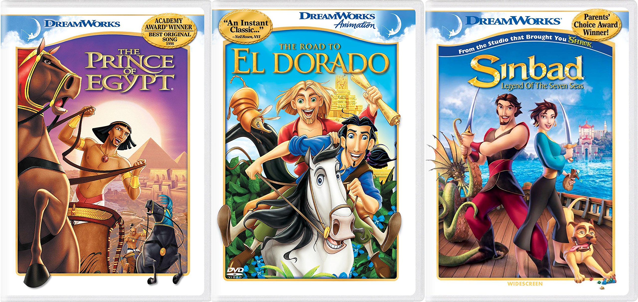 Buy Dreamworks 3-Movie Animated Classics Bundle - The Prince of Egypt ...