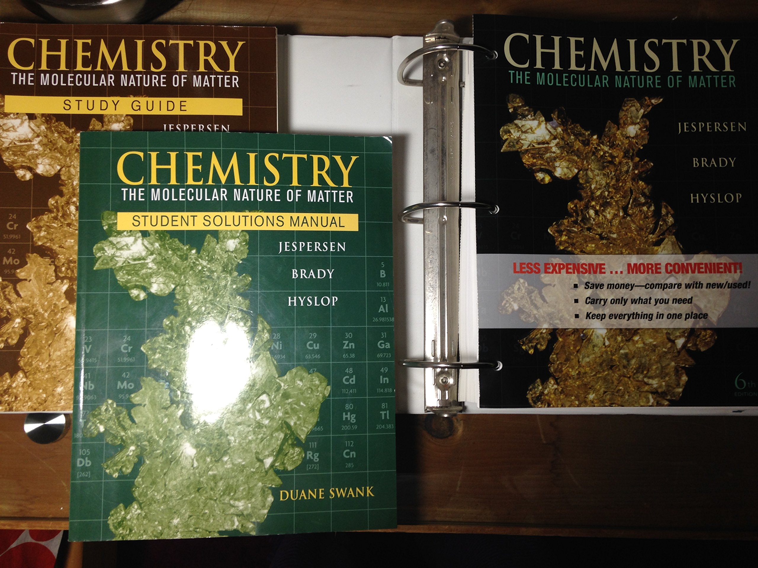 Chemistry: The Molecular Nature of Matter: Brady, James E ...