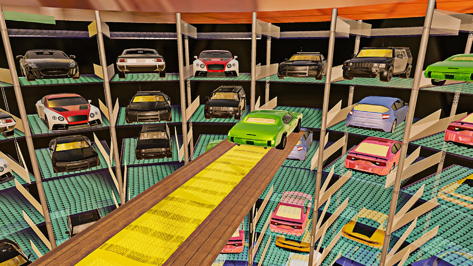 Multi Level Car Parking Underground Car Parking - Application sur ...