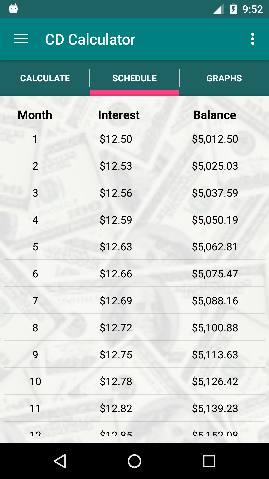 Savings Calculator - App on Amazon Appstore