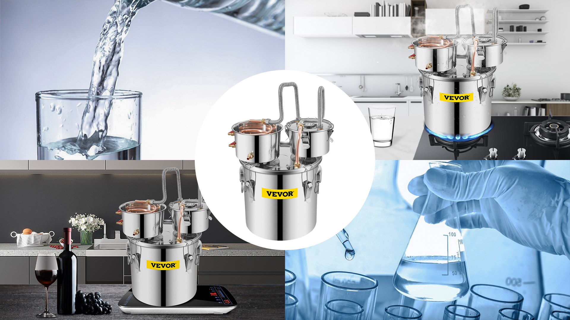 Watch VEVOR Alcohol Still Installation Video on Amazon Live