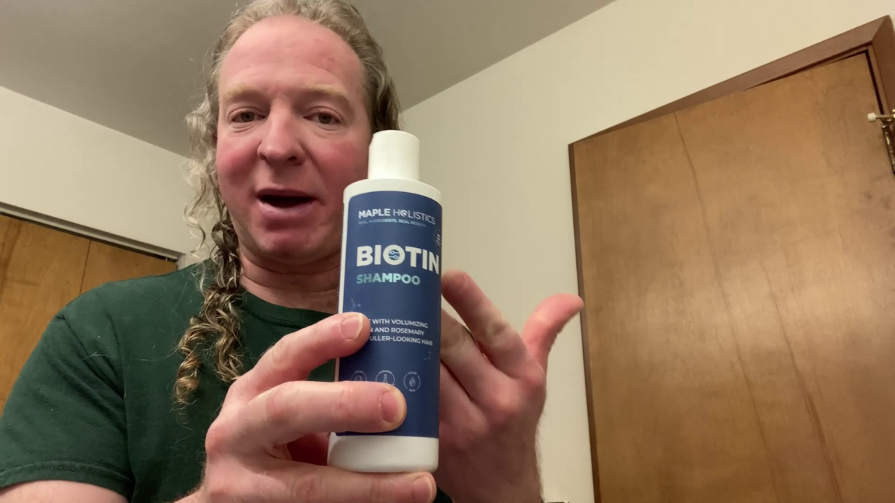 Watch Biotin Hair Shampoo Review on Amazon Live