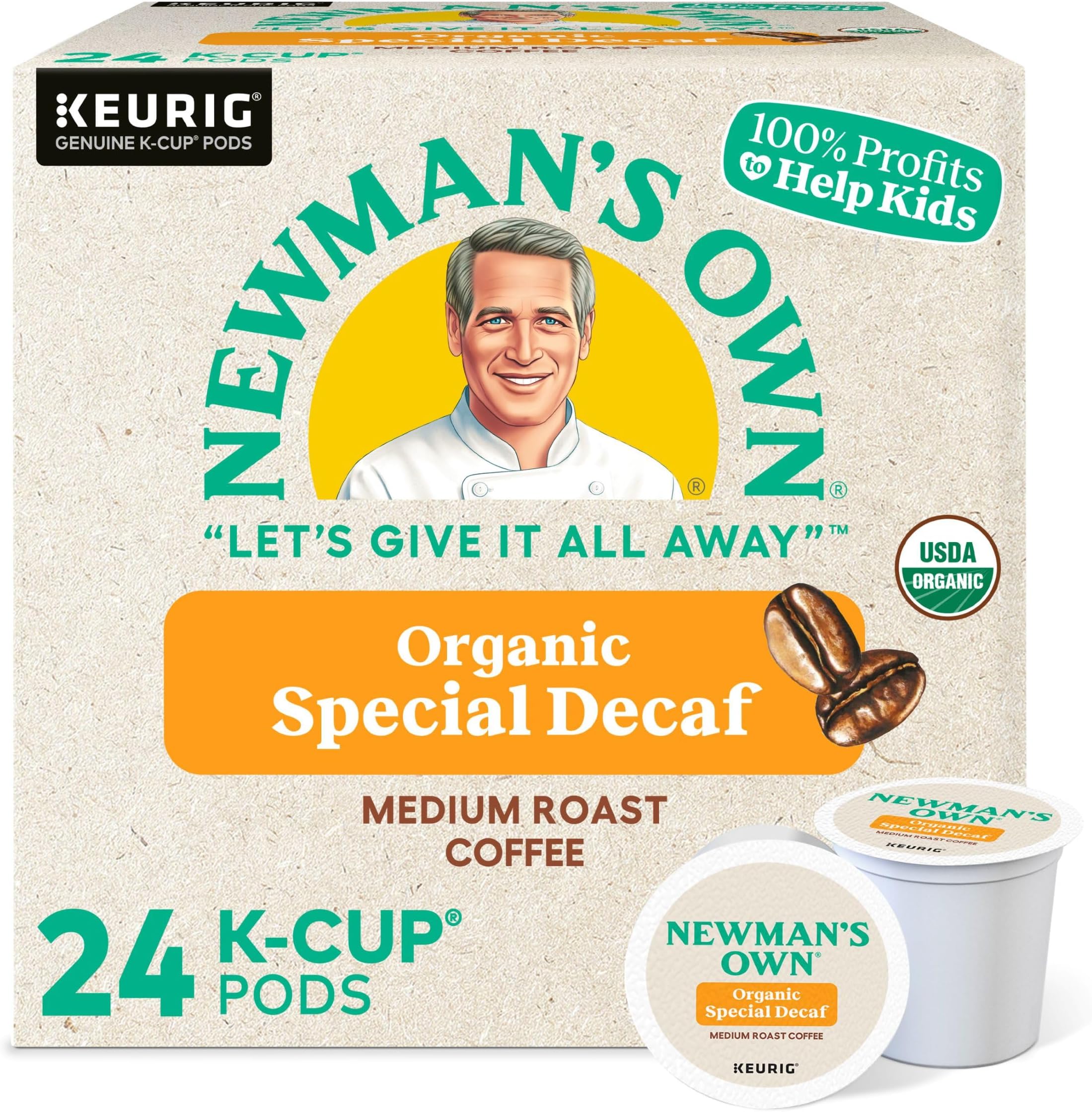 Amazon.com: Newman's Own Organics Special Blend Keurig Single-Serve K ...
