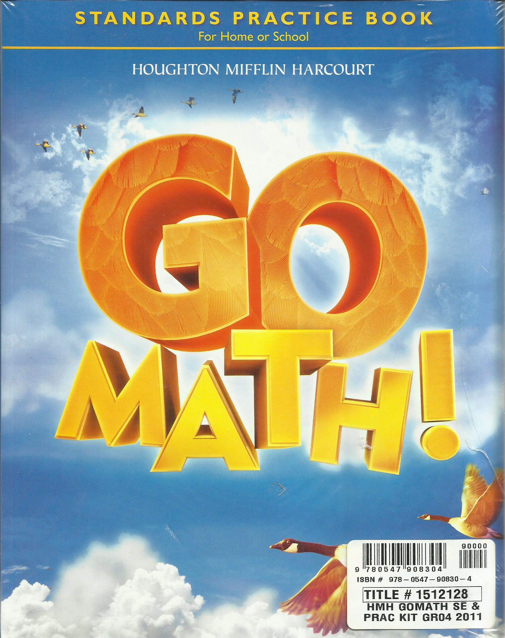 Go Mth! Grade 4 Practice Kit Bundle (non-Common Core): Go Math ...
