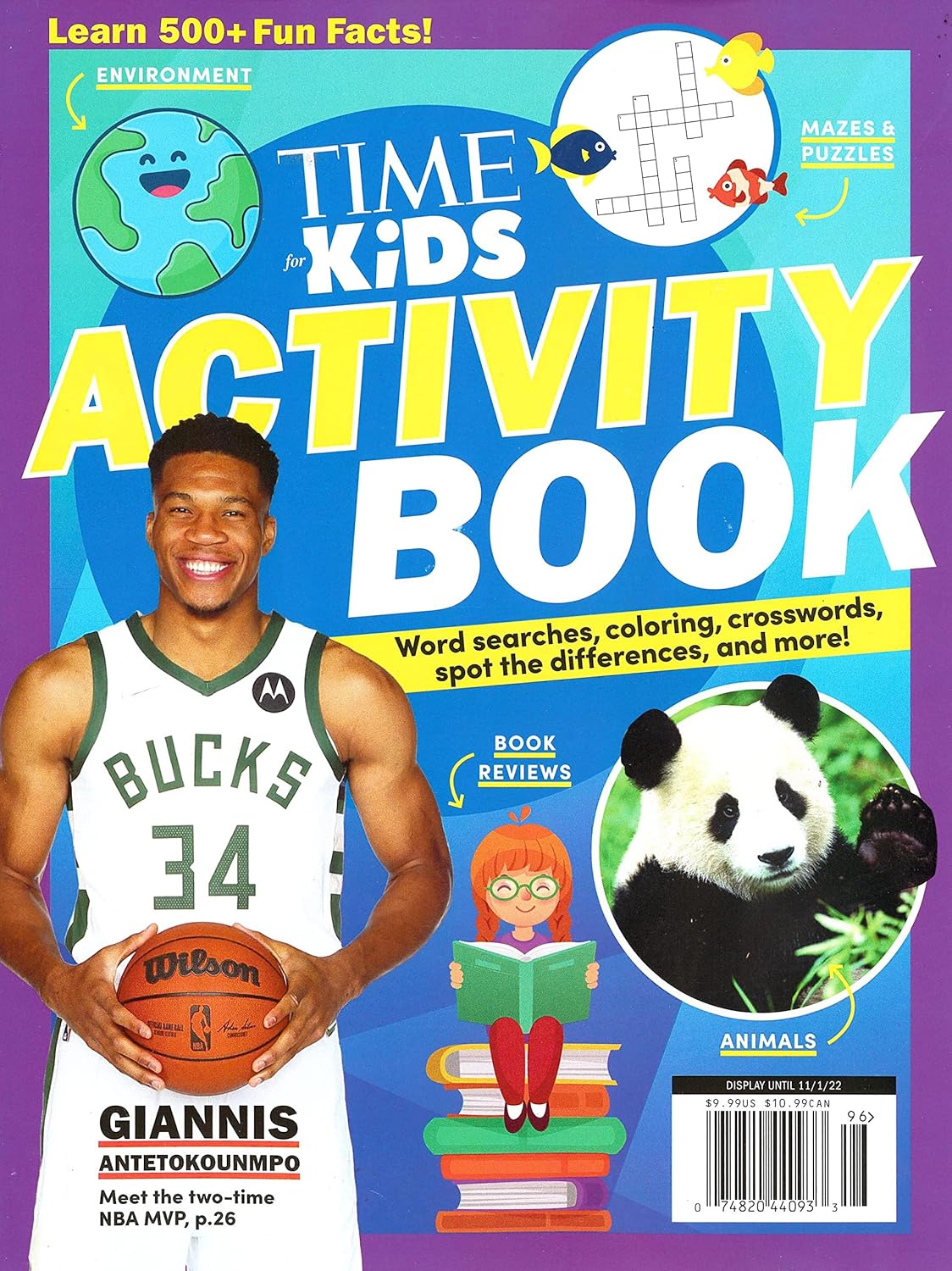 TIME KIDS MAGAZINE - GIANNIS ANTETOKOUNMPO (COVER) - SPRING 2022 ...