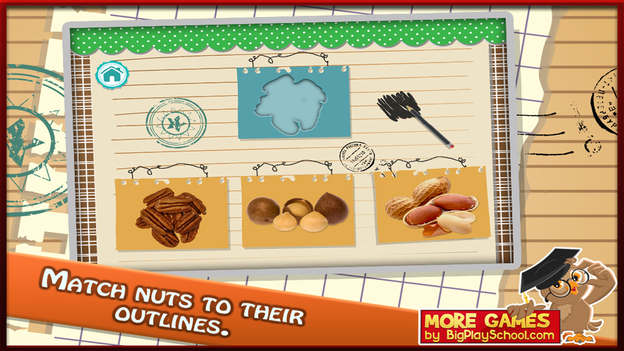 Learn Common Nuts - Kids e-Learning - App on Amazon Appstore