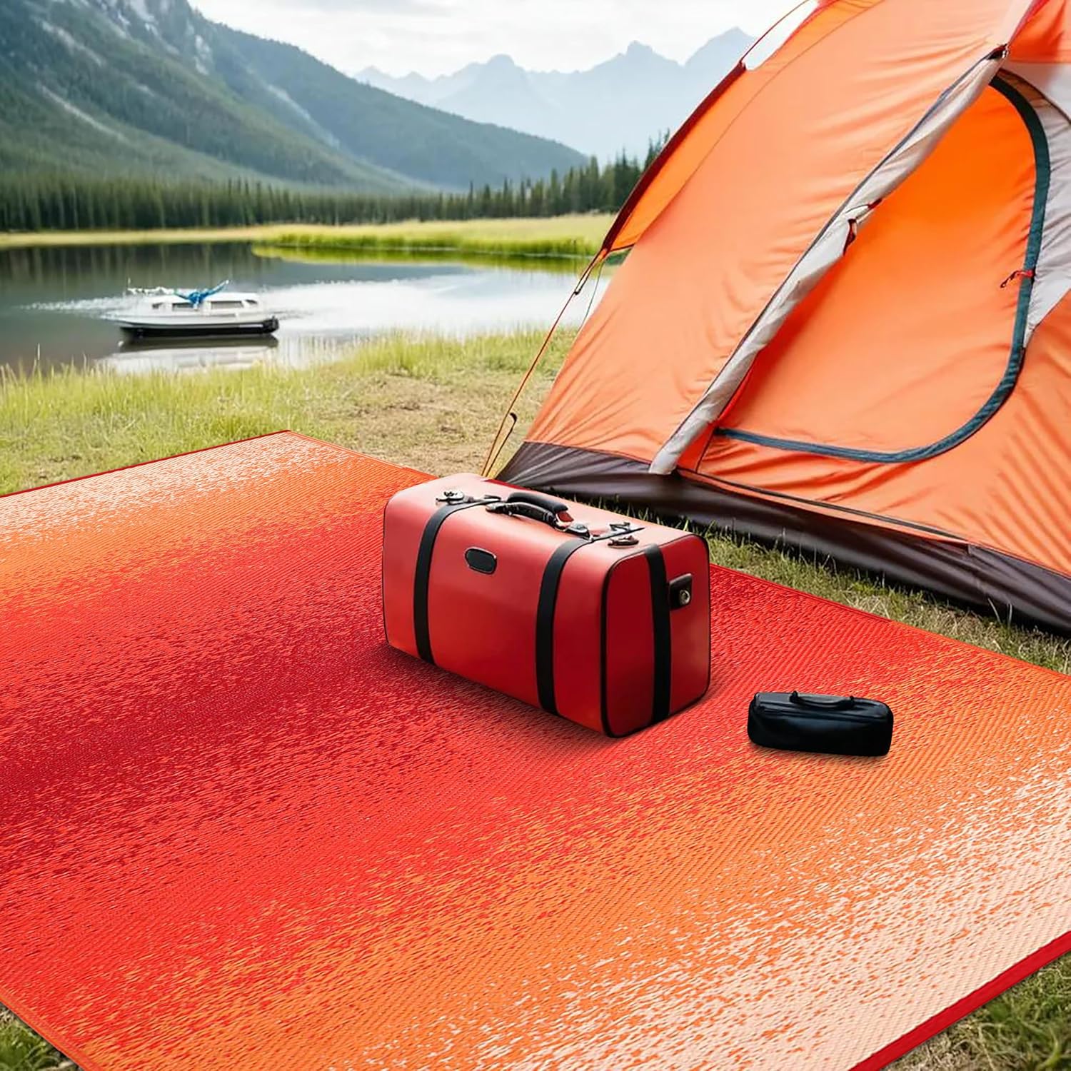 Amazon.com: Lush Ambience Outdoor Rug Clearance - Waterproof, Washable ...