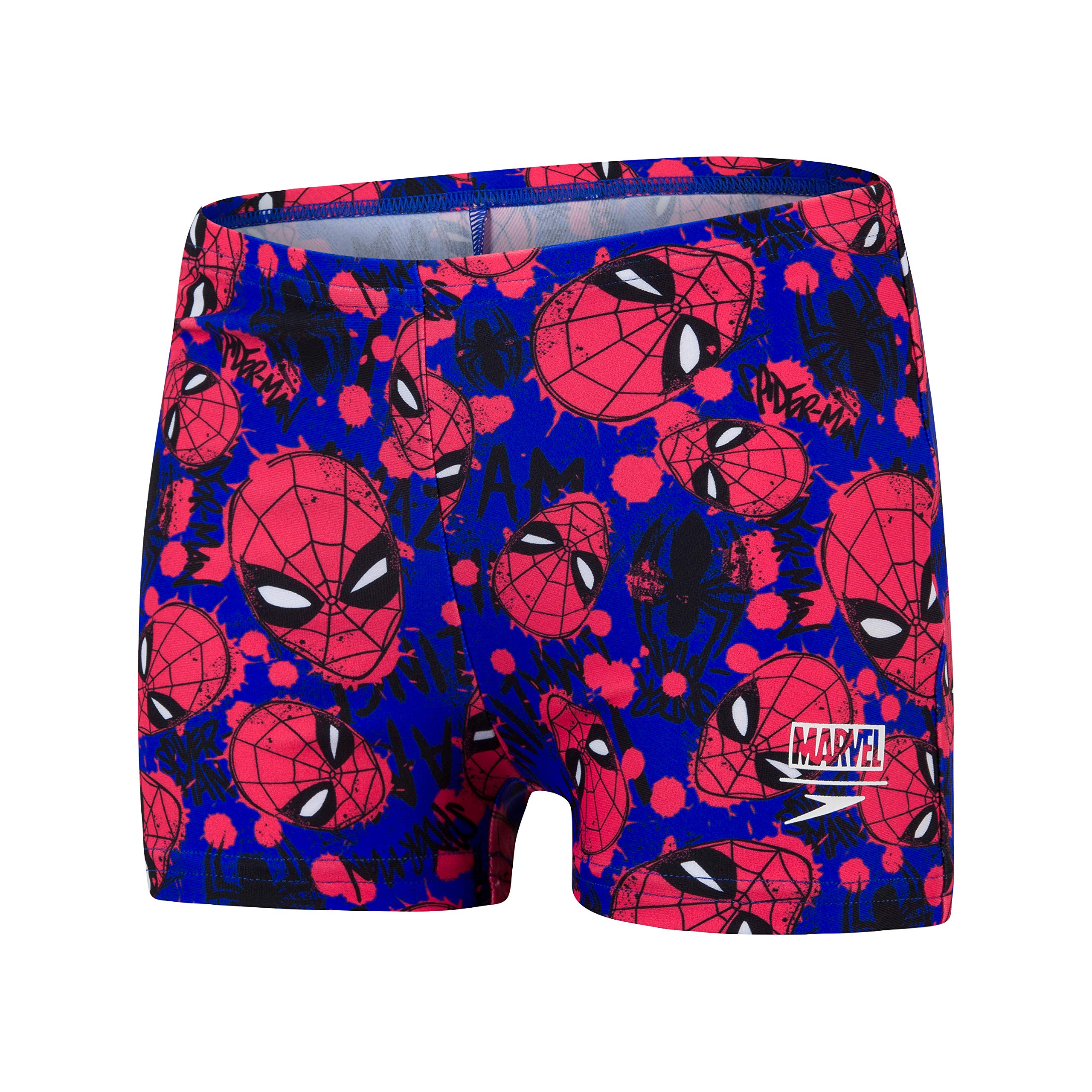 Buy Speedo Boys' Marvel Spider-Man Digital Allover Swim Briefs Online ...