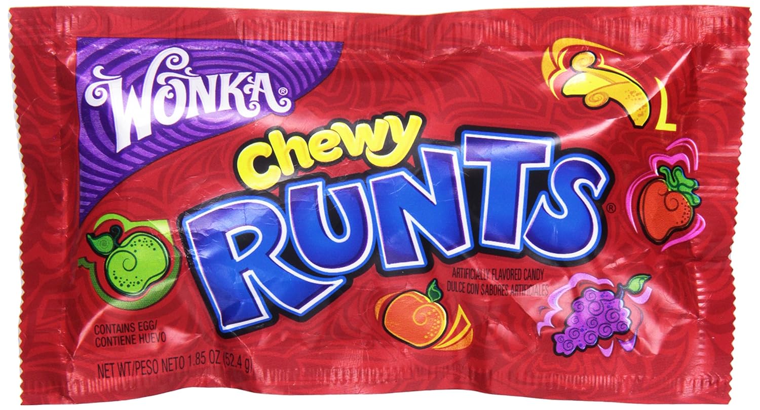 Amazon.com: Willy Wonka Chewy Runts, 1.85 oz : Grocery & Gourmet Food