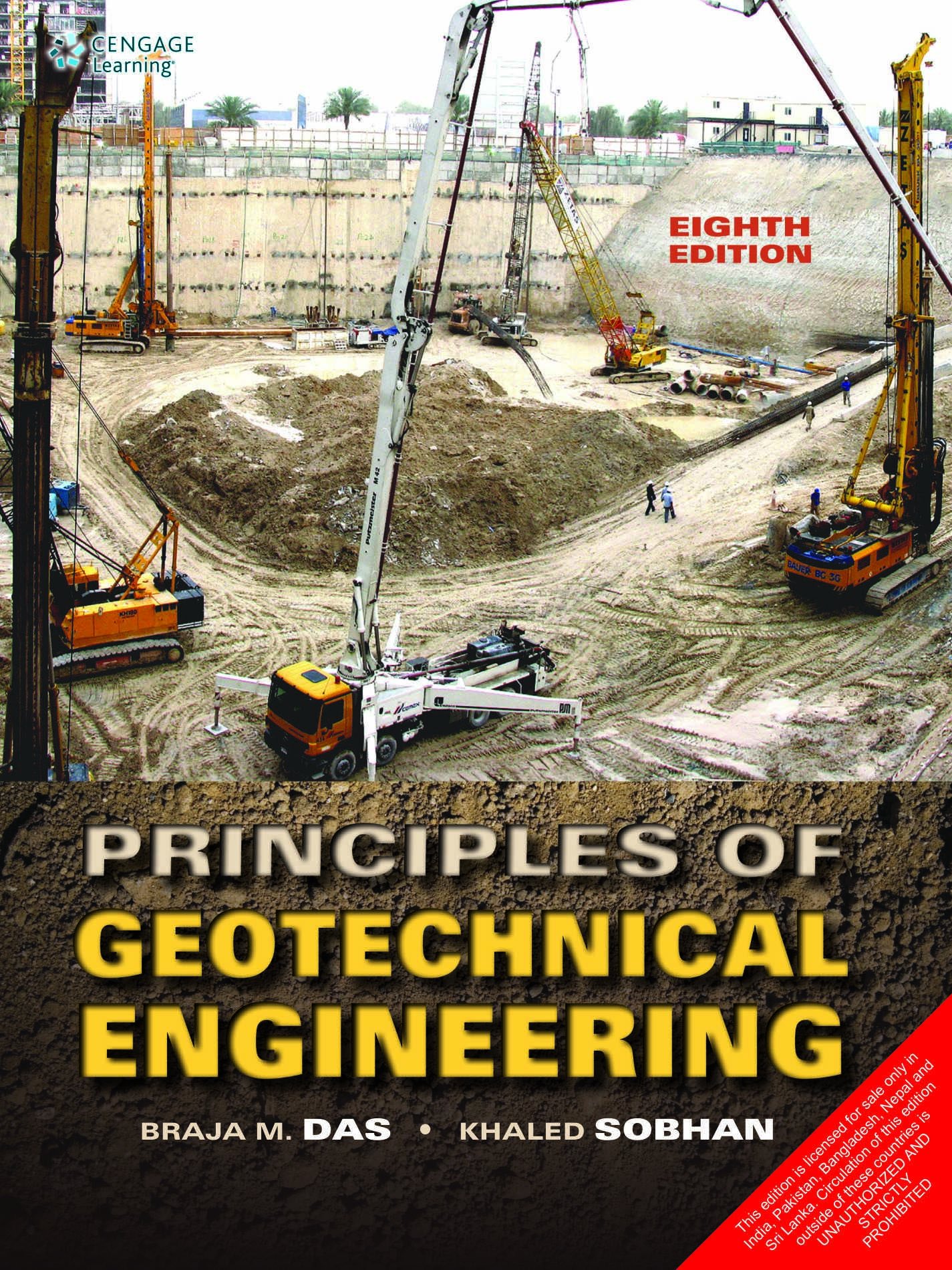 Principles of Geotechnical Engineering 8th Ed Economy Paper Back ...