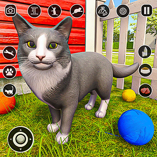 Little Kitty Cat Simulator Games 3D: Big Cat Games Simulator 2024 - App ...