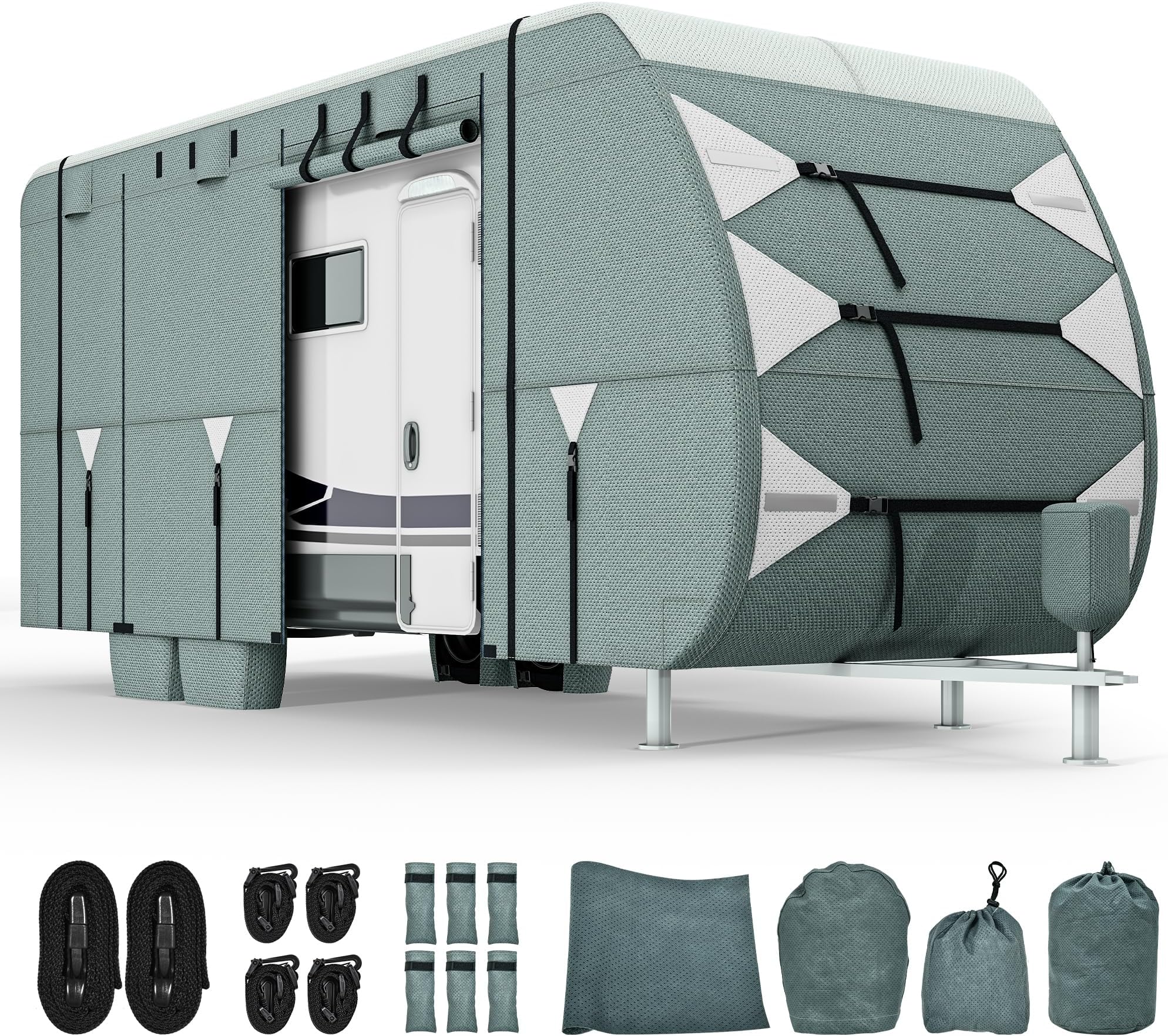 Amazon.com: YITAHOME Travel Trailer RV Cover Camper Cover 18-20ft Super ...