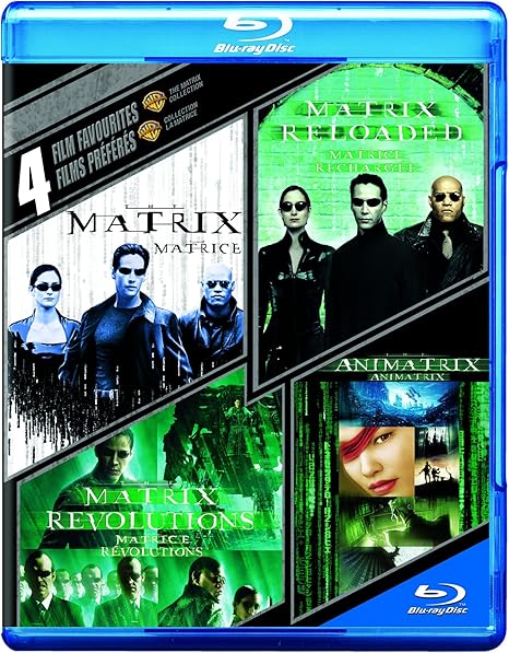 4 Film Favourites: The Matrix Collection (Bilingual) [Blu-ray]: Amazon ...