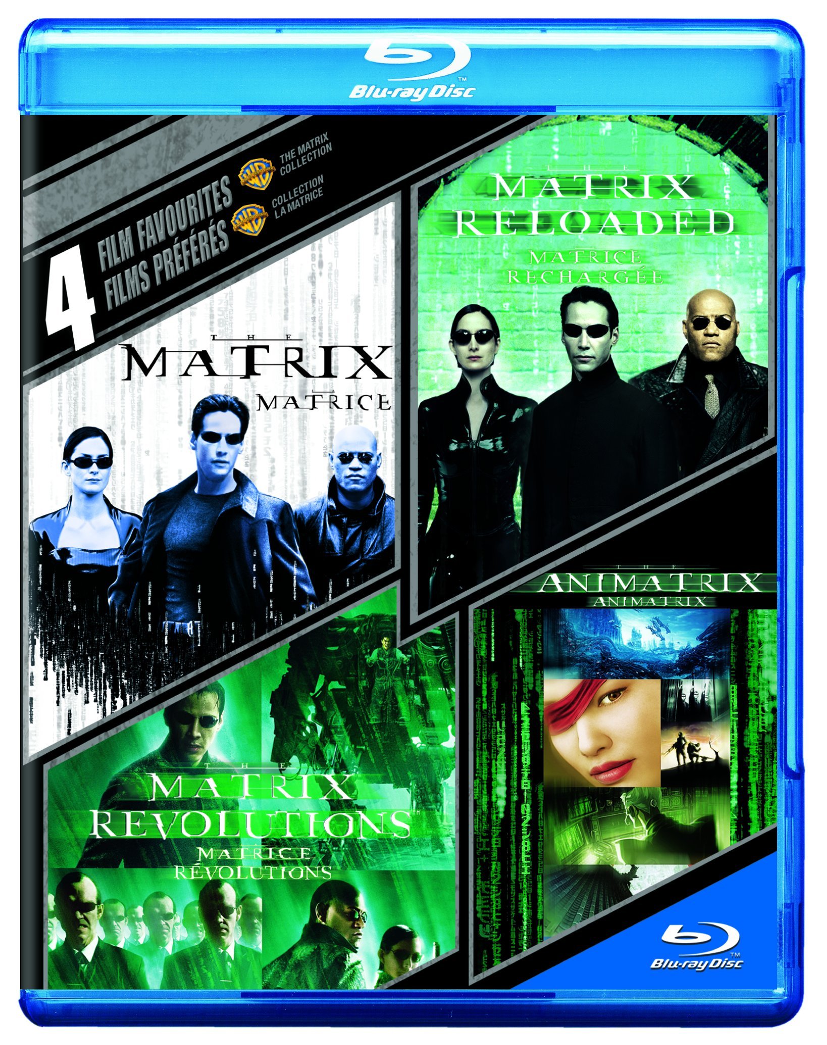 4 Film Favourites: The Matrix Collection (Bilingual) [Blu-ray]: Amazon ...