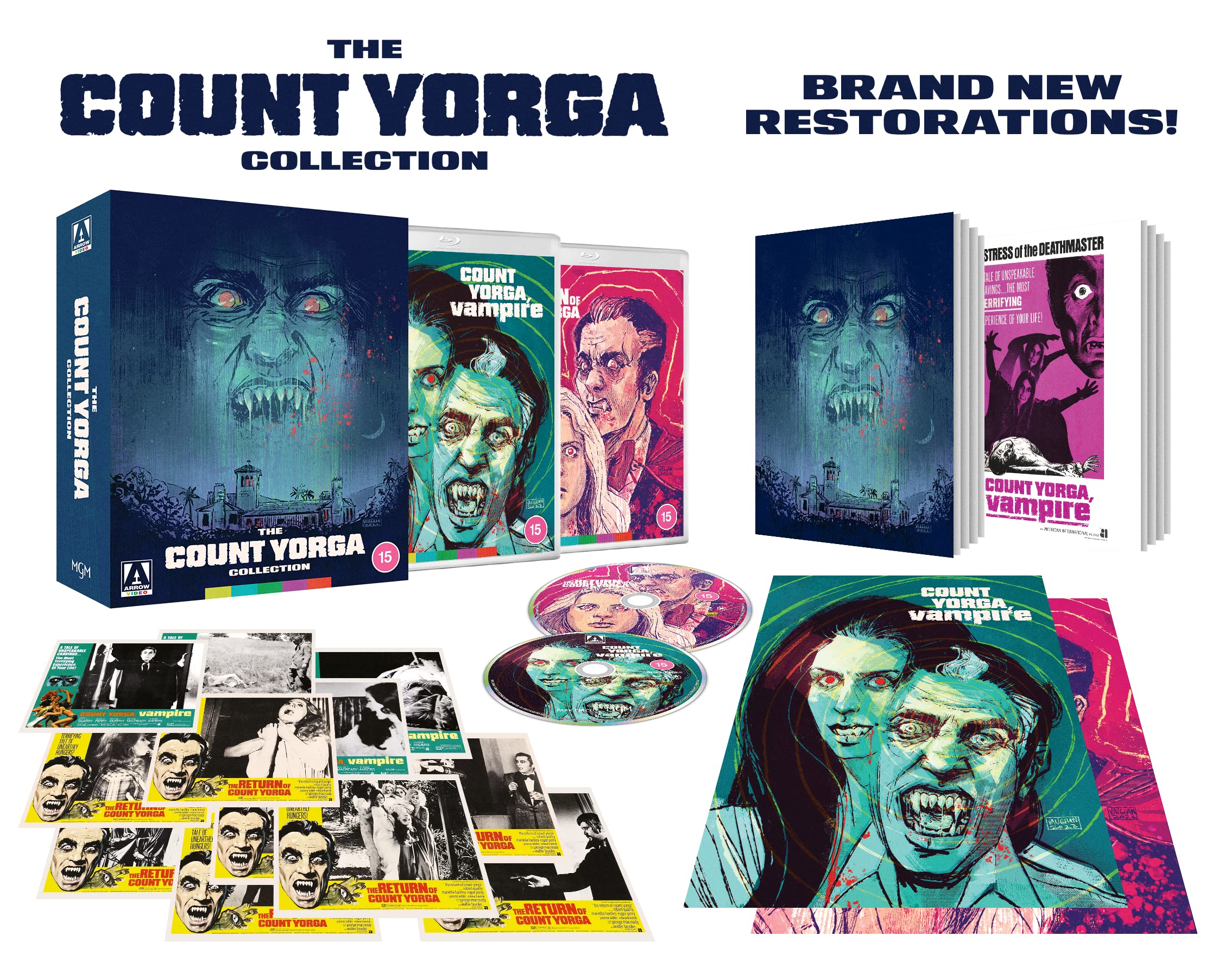 The Count Yorga Collection [Limited Edition] [Blu-ray]: Amazon.it: Film ...