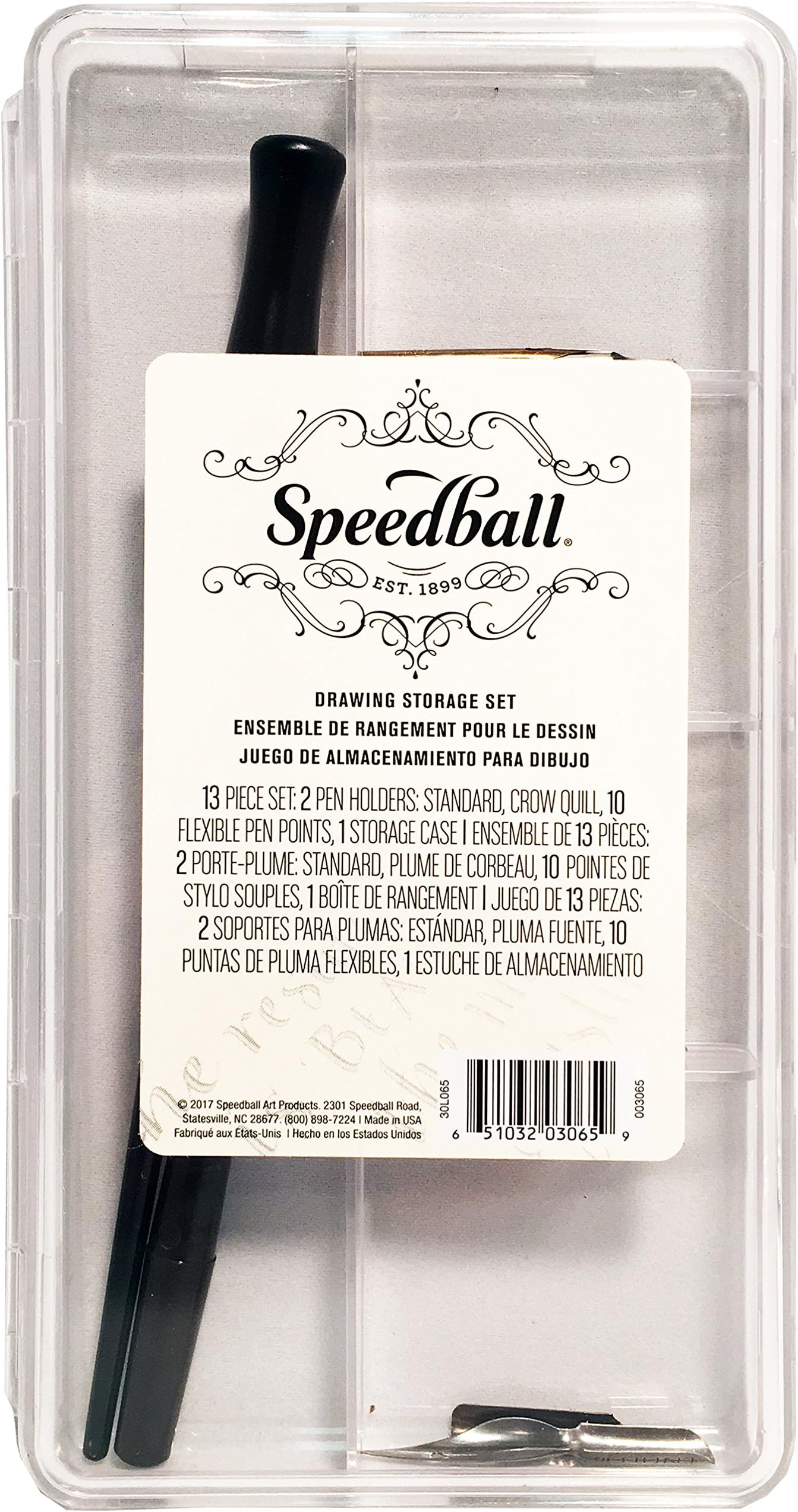 Amazon.com: Speedball Drawing and Lettering Storage Set