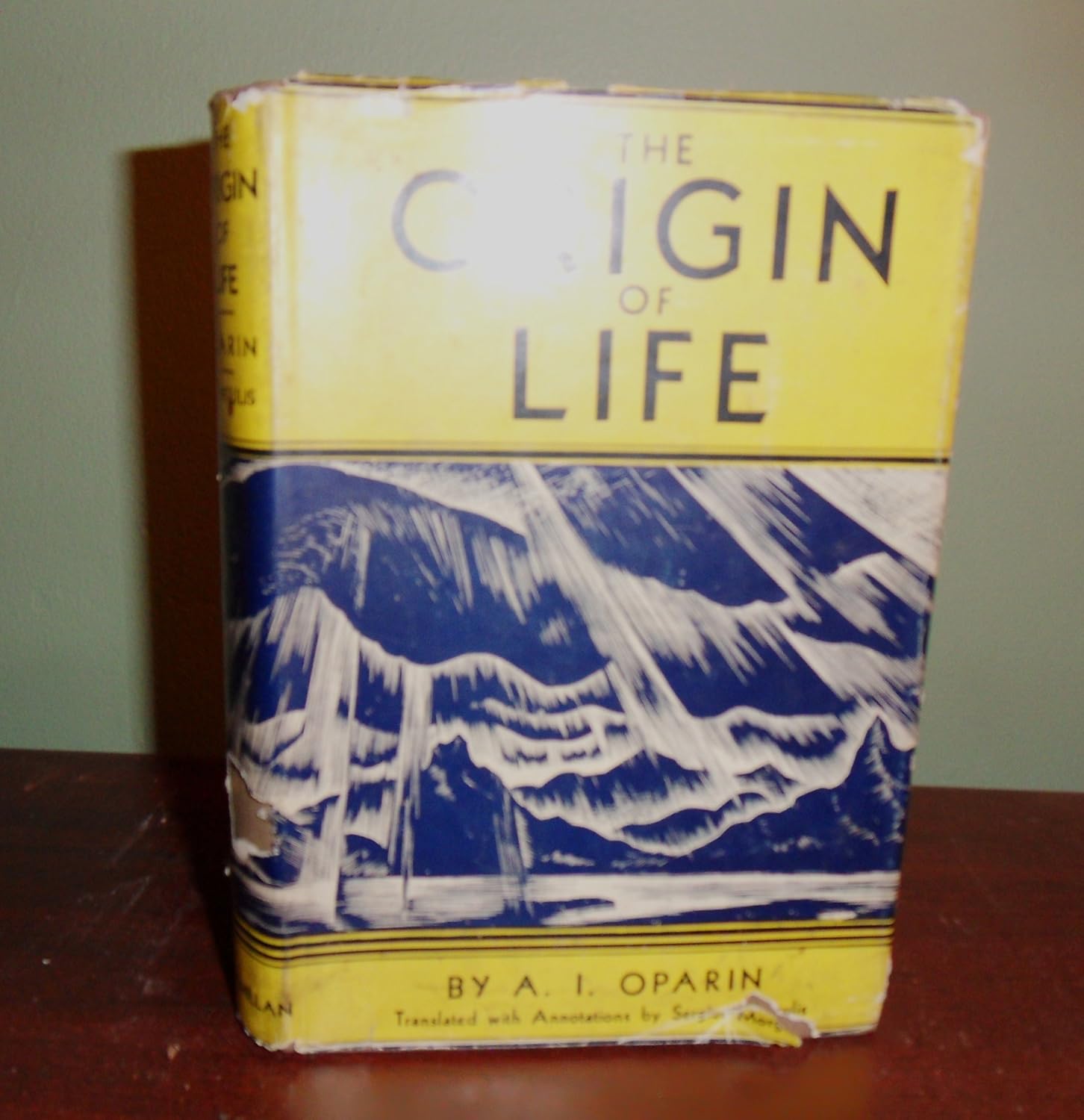 The Origin of Life [1st English Edition]: Aleksandr Ivanovich Oparin ...