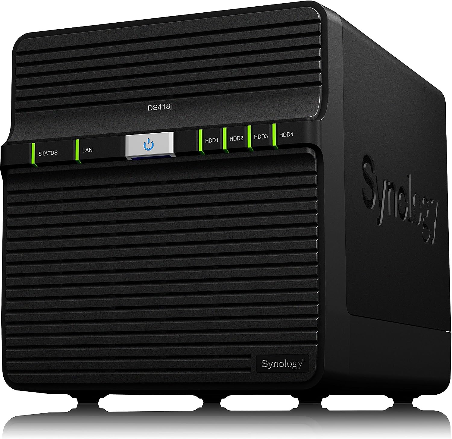 Amazon.com: Synology 4 bay NAS DiskStation DS418j (Diskless ...