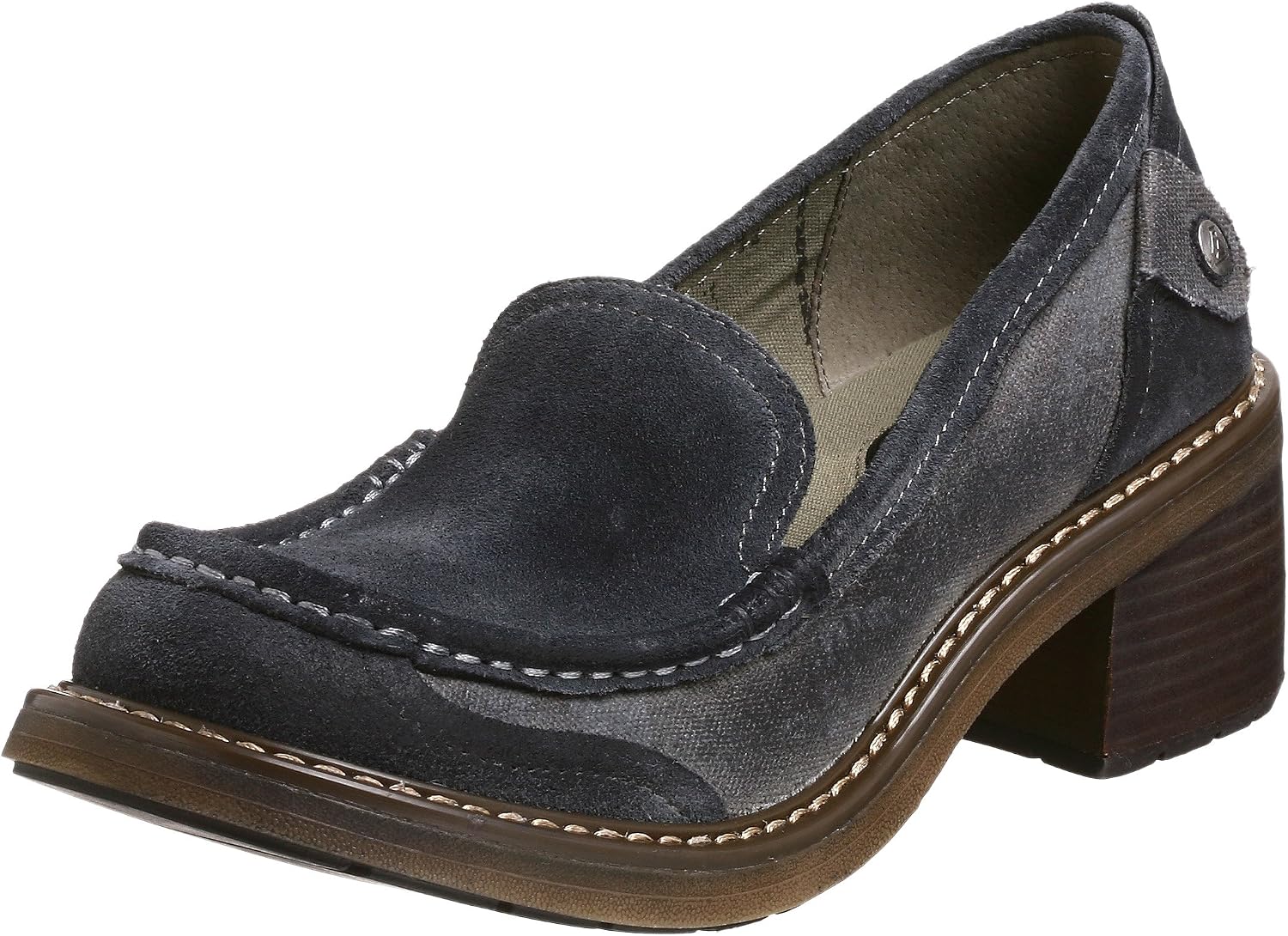 Amazon.com | London Underground Women's Glass of Water Loafer,Sludge ...