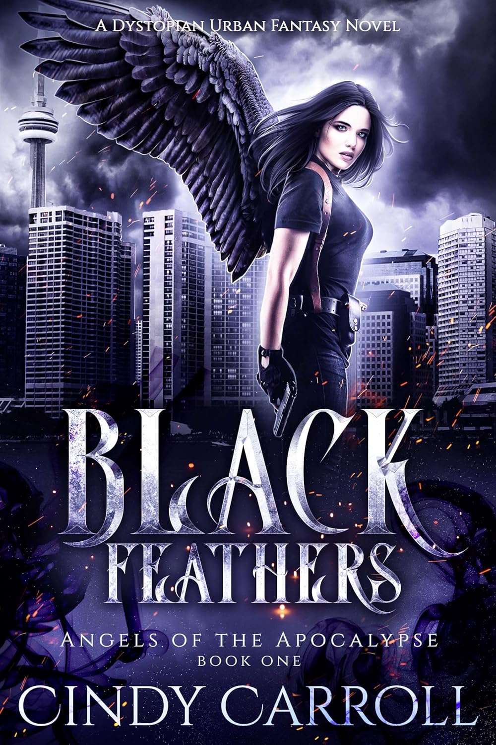 Amazon.com: Black Feathers: A Dystopian Urban Fantasy Novel (Angels of ...