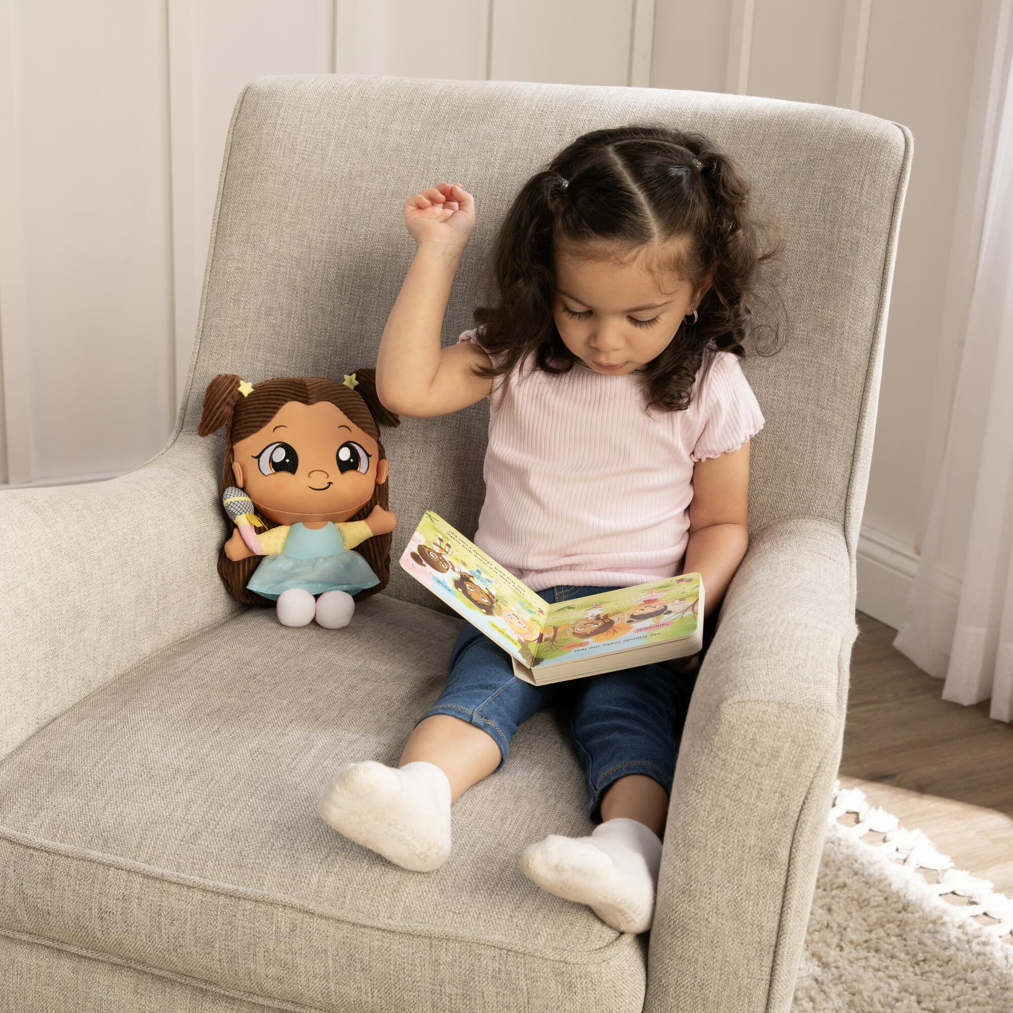 Snapklik.com : YumiAmi Soft Plush Doll - Melody - Educational Rag Doll ...