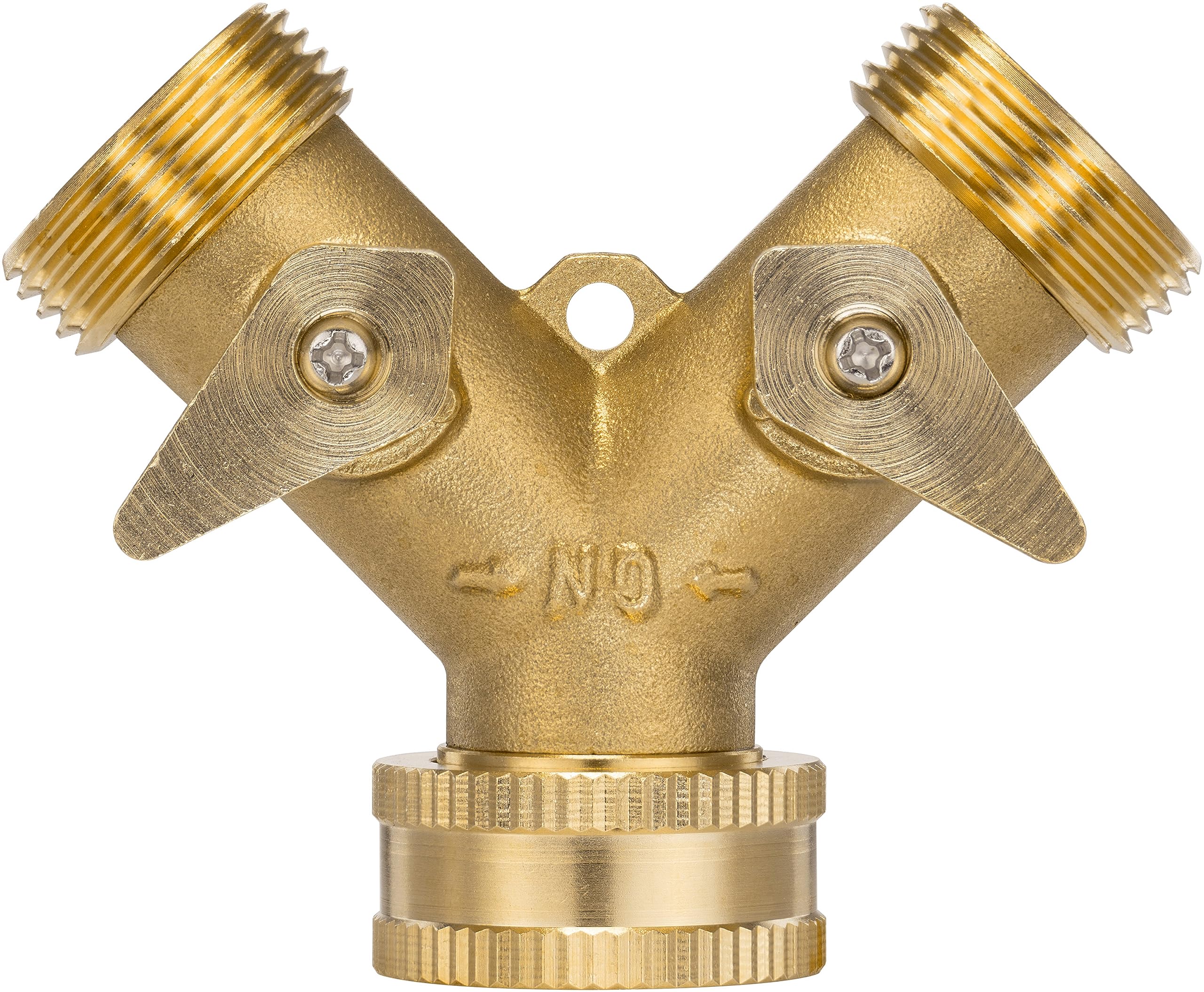 POPPSTAR 3/4 inch Splitter (Brass) for Water Tap, Washing Machine ...