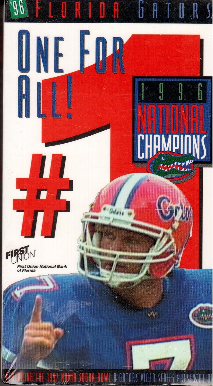 Amazon.com: Florida Gators #1, One For All! (1996 National Champions ...