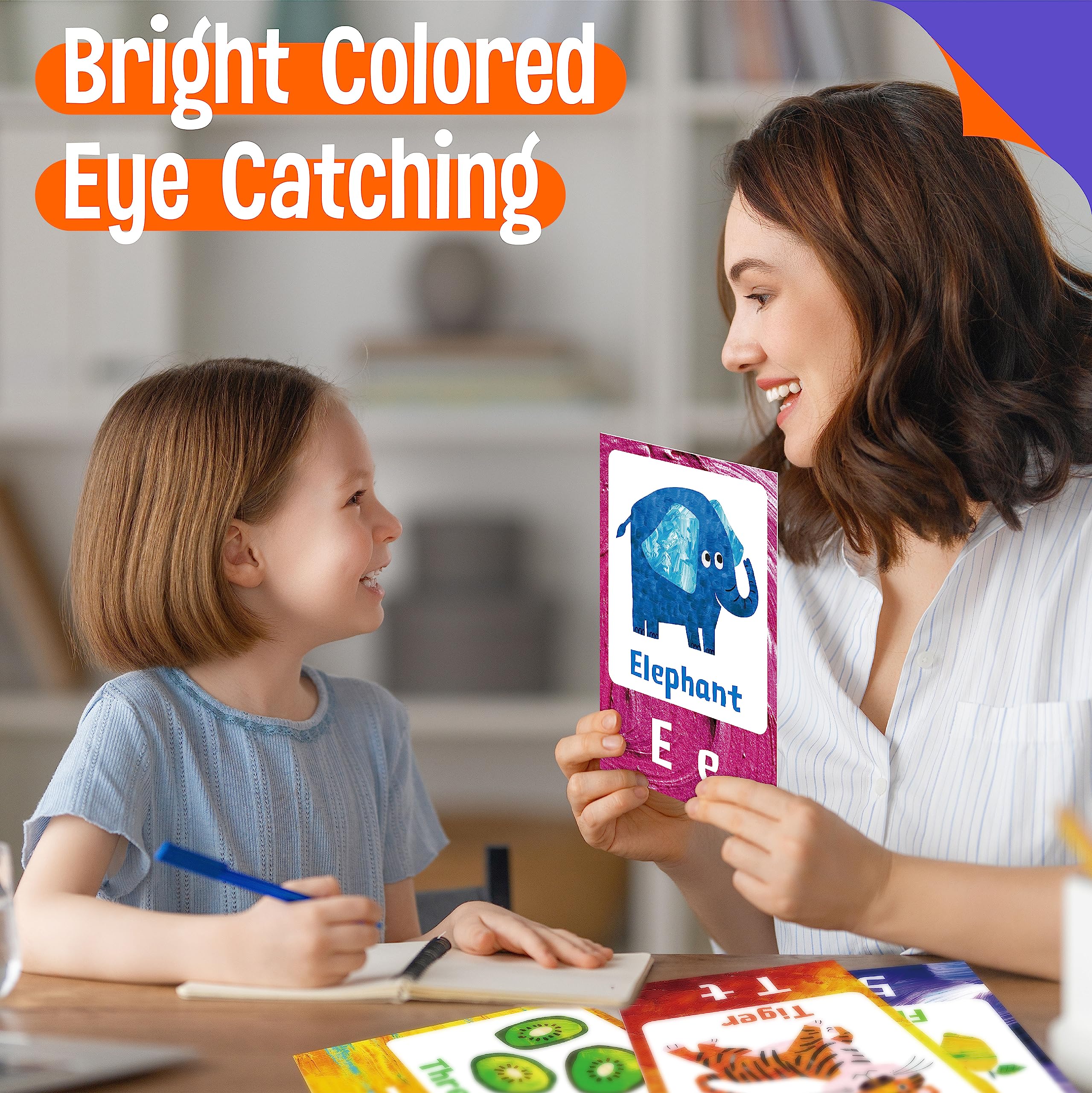 Snapklik.com : 36 PCS Alphabet Posters, ABC Wall Decorations 26 Upper ...